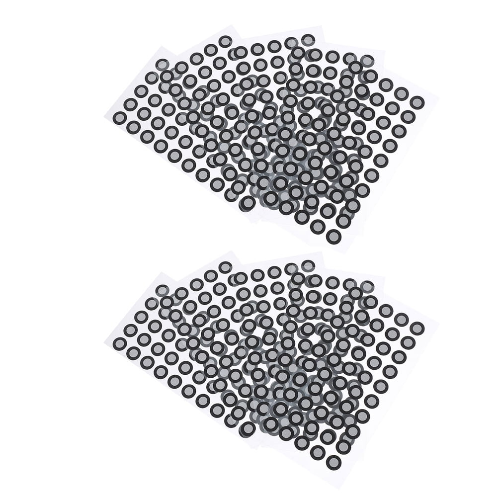 WORGEOUS 12 Sheets 3D Scanner Reflective Marking Points Scanning Dots ...