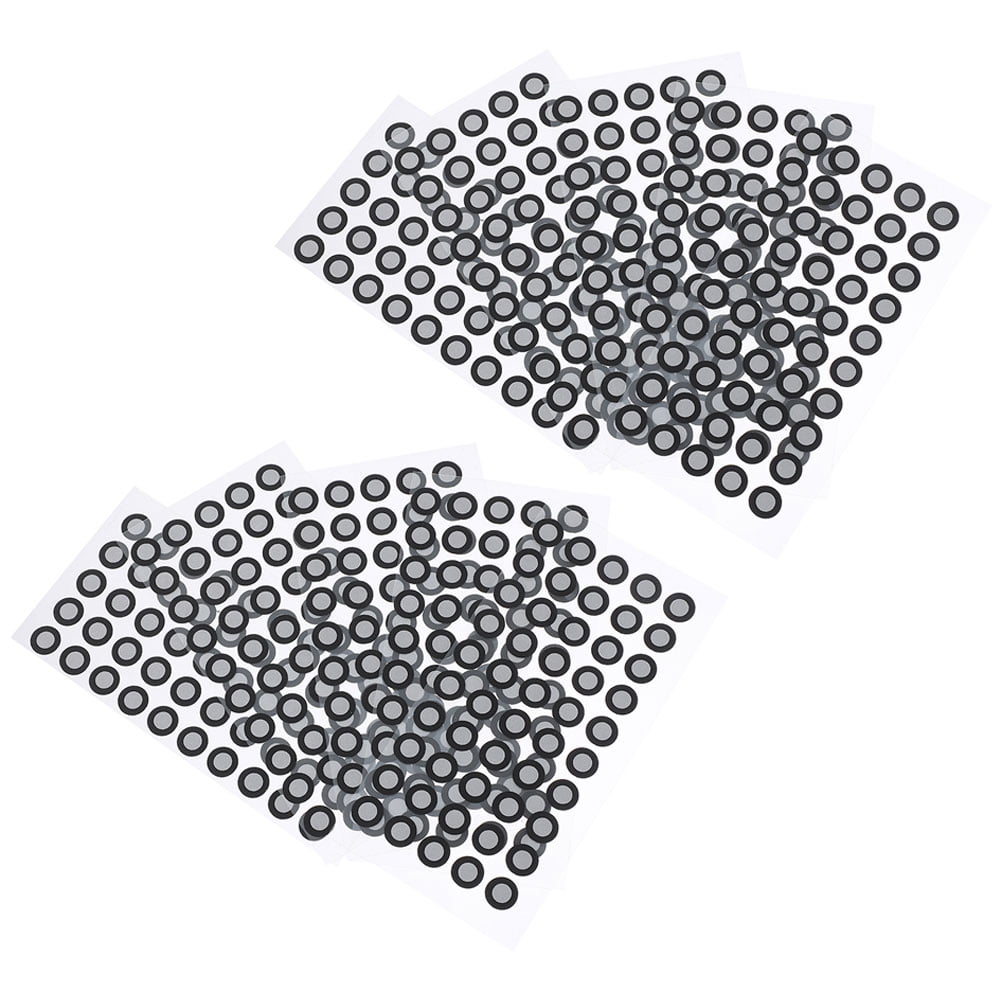 WORGEOUS 12 Sheets 3D Scanning Marker Dots Reflective Marking Points ...