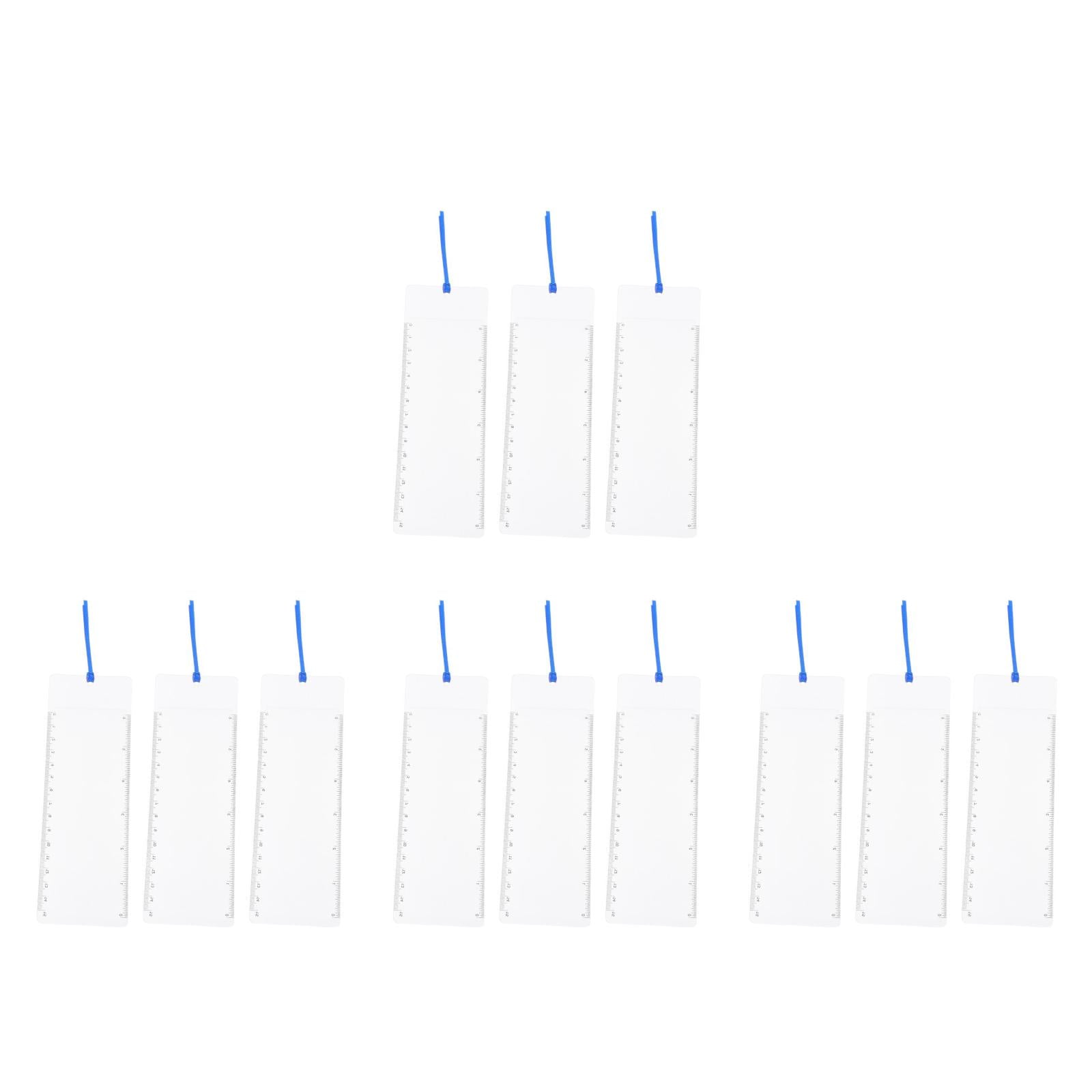WORGEOUS 12 pcs Bookmark Magnifier With 3x Magnifying Fresnel Lens And ...