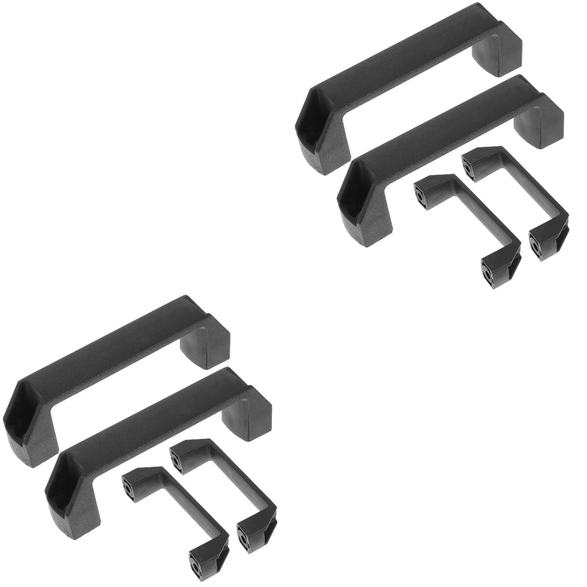 WORGEOUS 12 pcs Cabinet Handles Nylon Door Pulls Handles Square Door ...