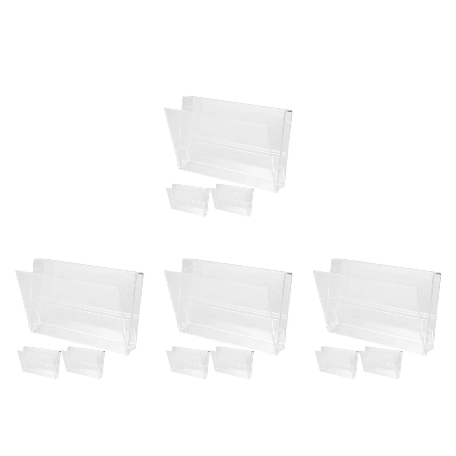 WORGEOUS 12 pcs Cassette Tape Case Clear Plastic Cassette Case Audio ...