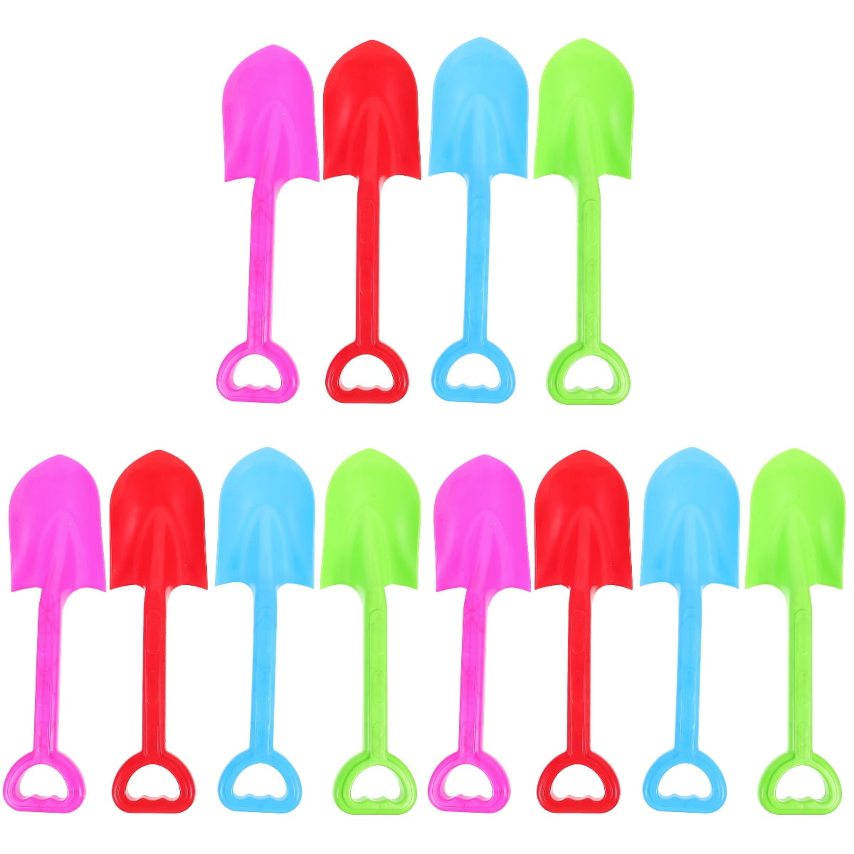 WORGEOUS 12 pcs Ergonomic Sand Digging Tools Toys Portable Plastic ...