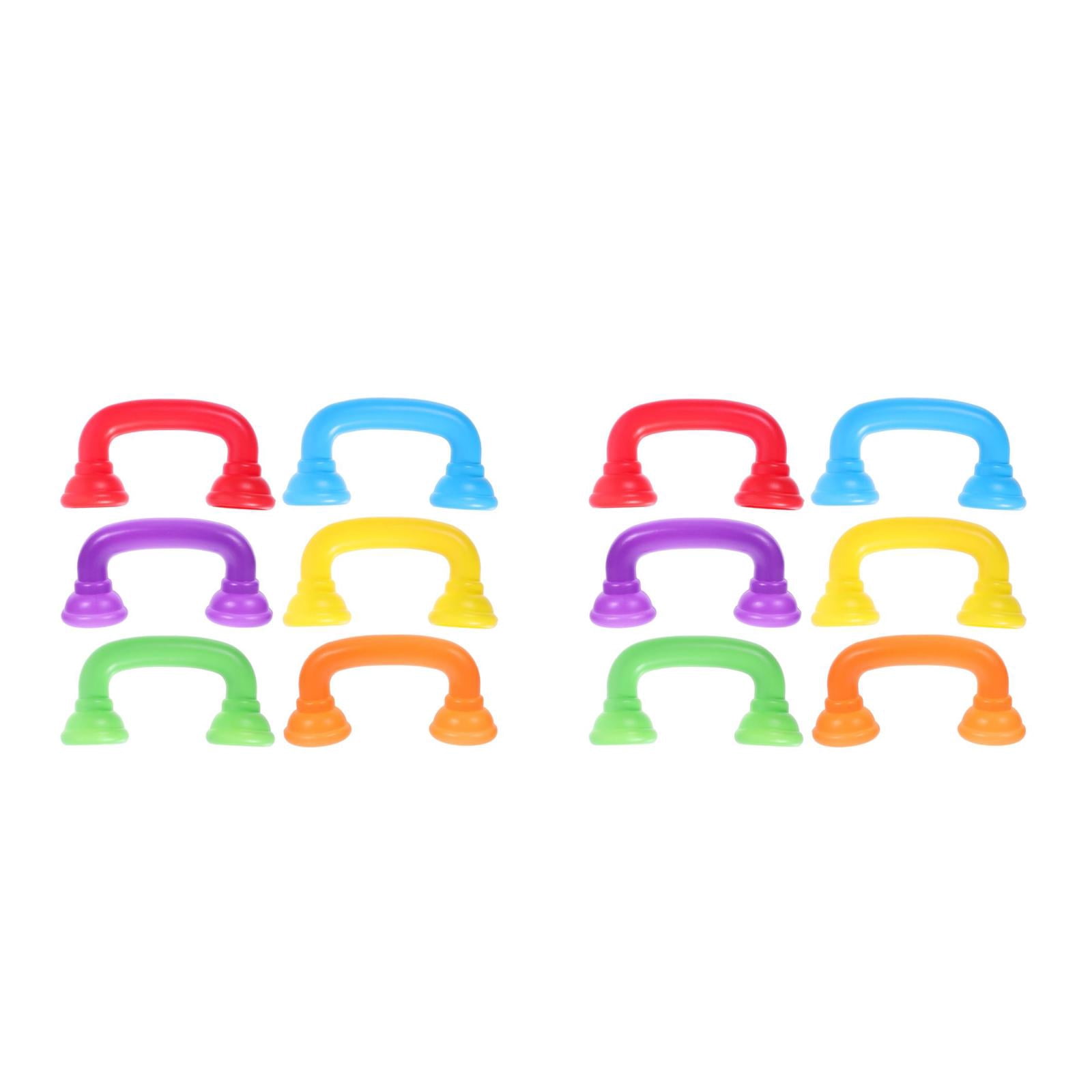 WORGEOUS 12 pcs Kids Plastic Simulation Handset Prop for Speech ...