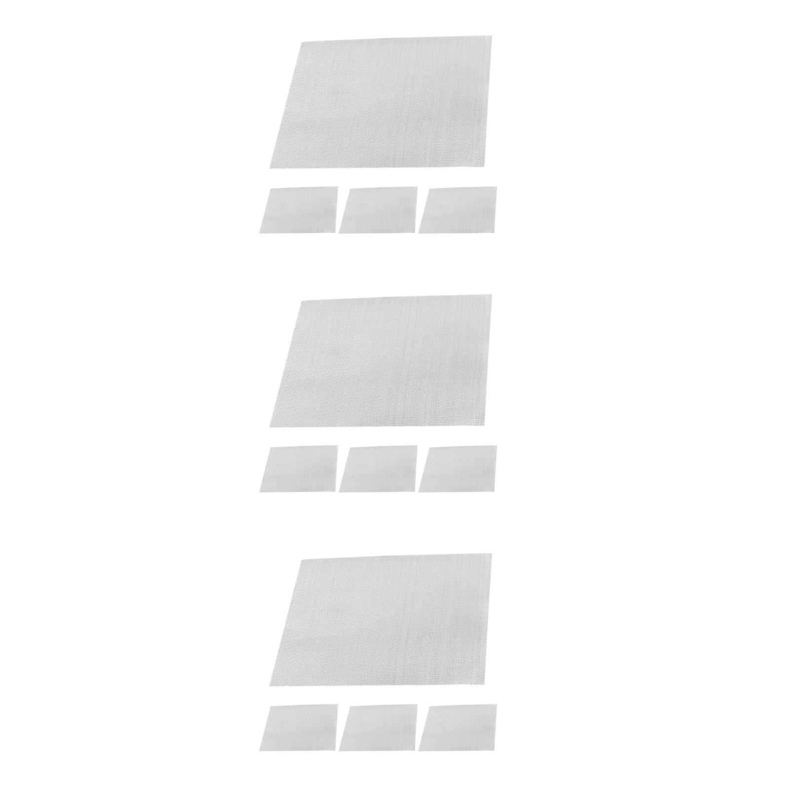 WORGEOUS 12 pcs Metal Mesh For Bumpers Repair Welding Mesh Repairing ...
