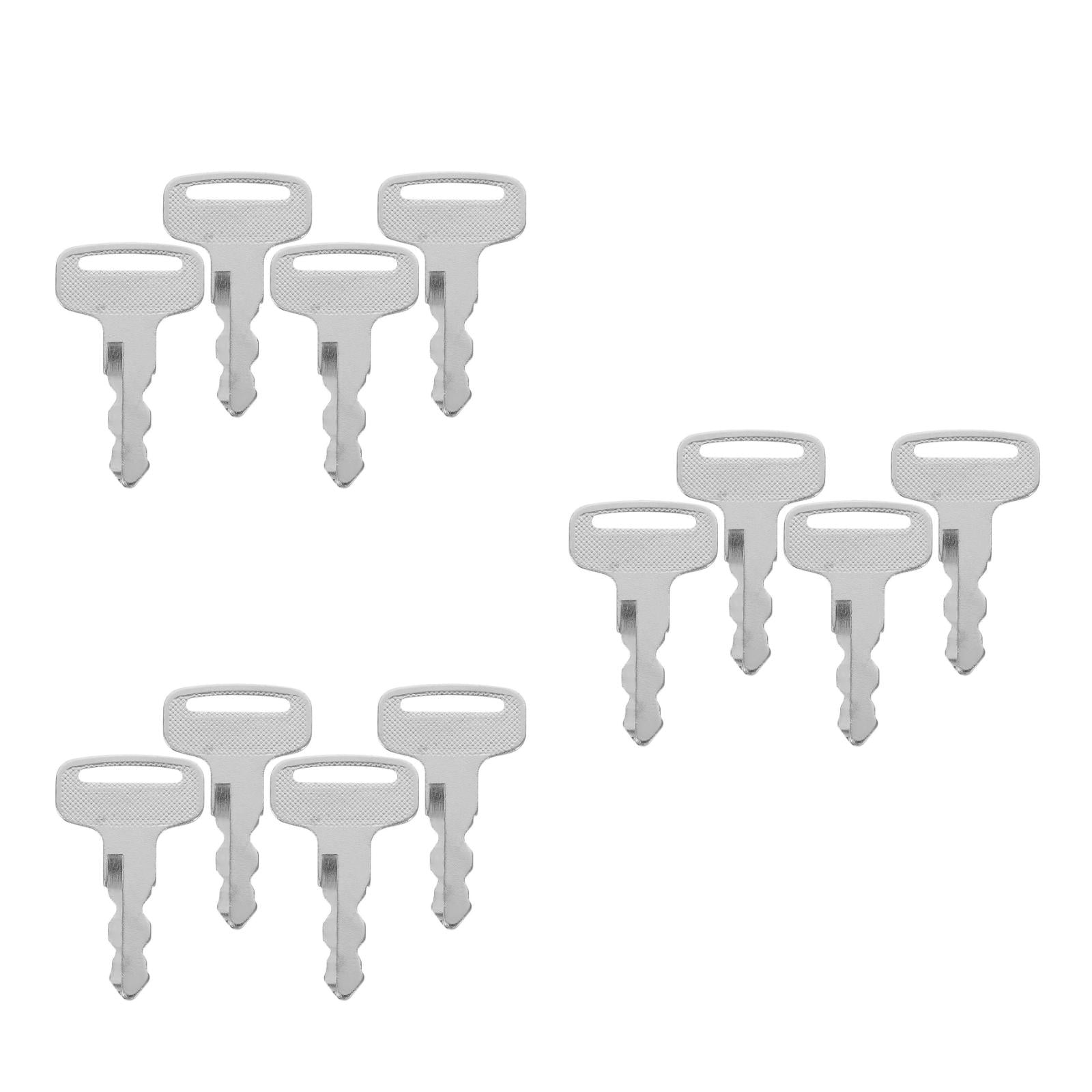 WORGEOUS 12 pcs Silver Golf Cart Key Compatible for Yamaha Models G14 ...