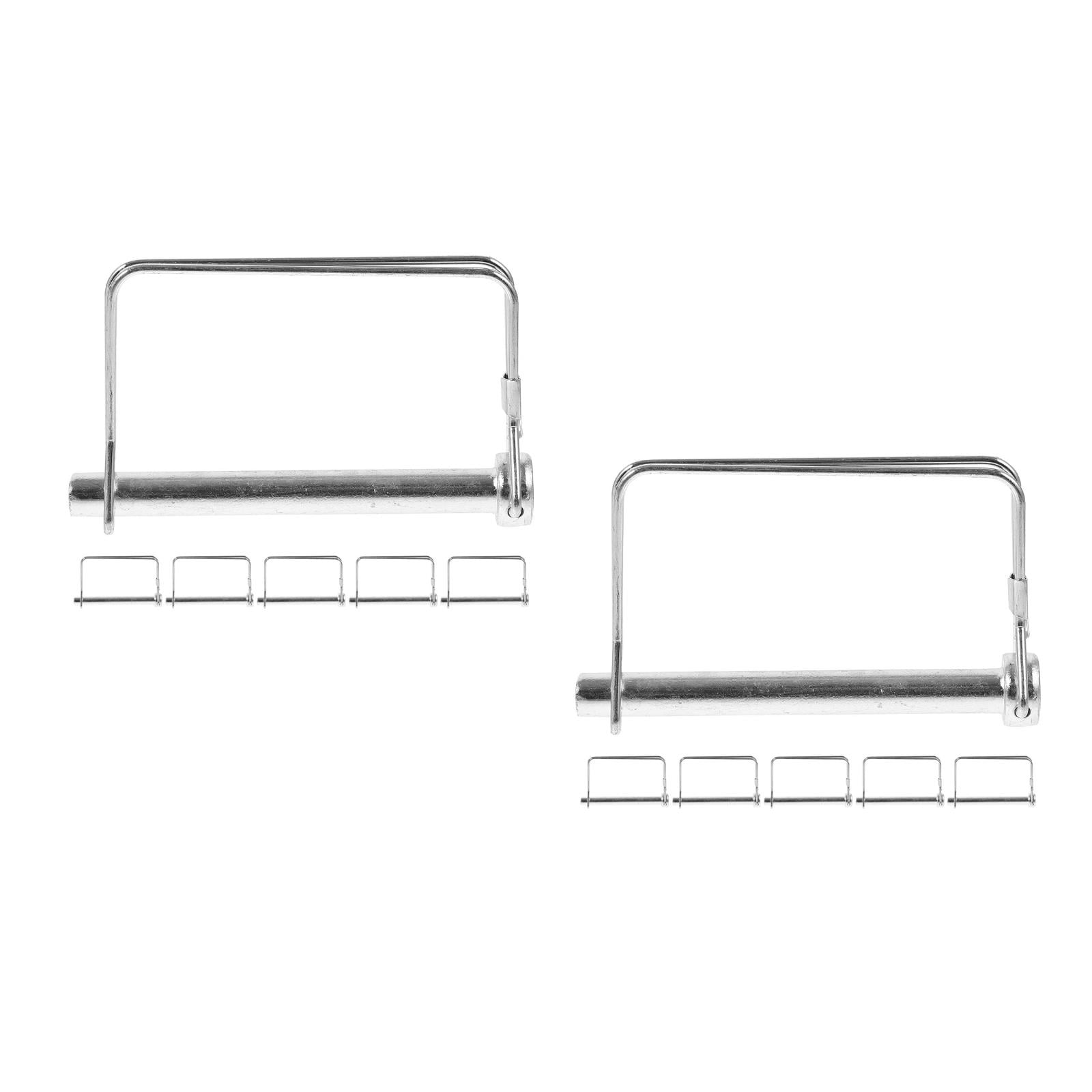 WORGEOUS 12 pcs Trailer Coupler Pin Set Safety Locking Pin Easy ...