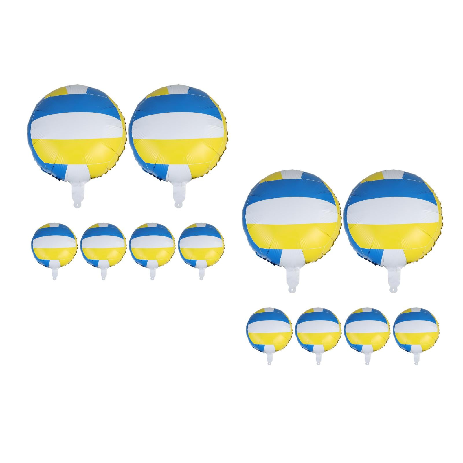 WORGEOUS 12 pcs Volleyball Balloon Volleyball Party Decorations 18 Inch ...