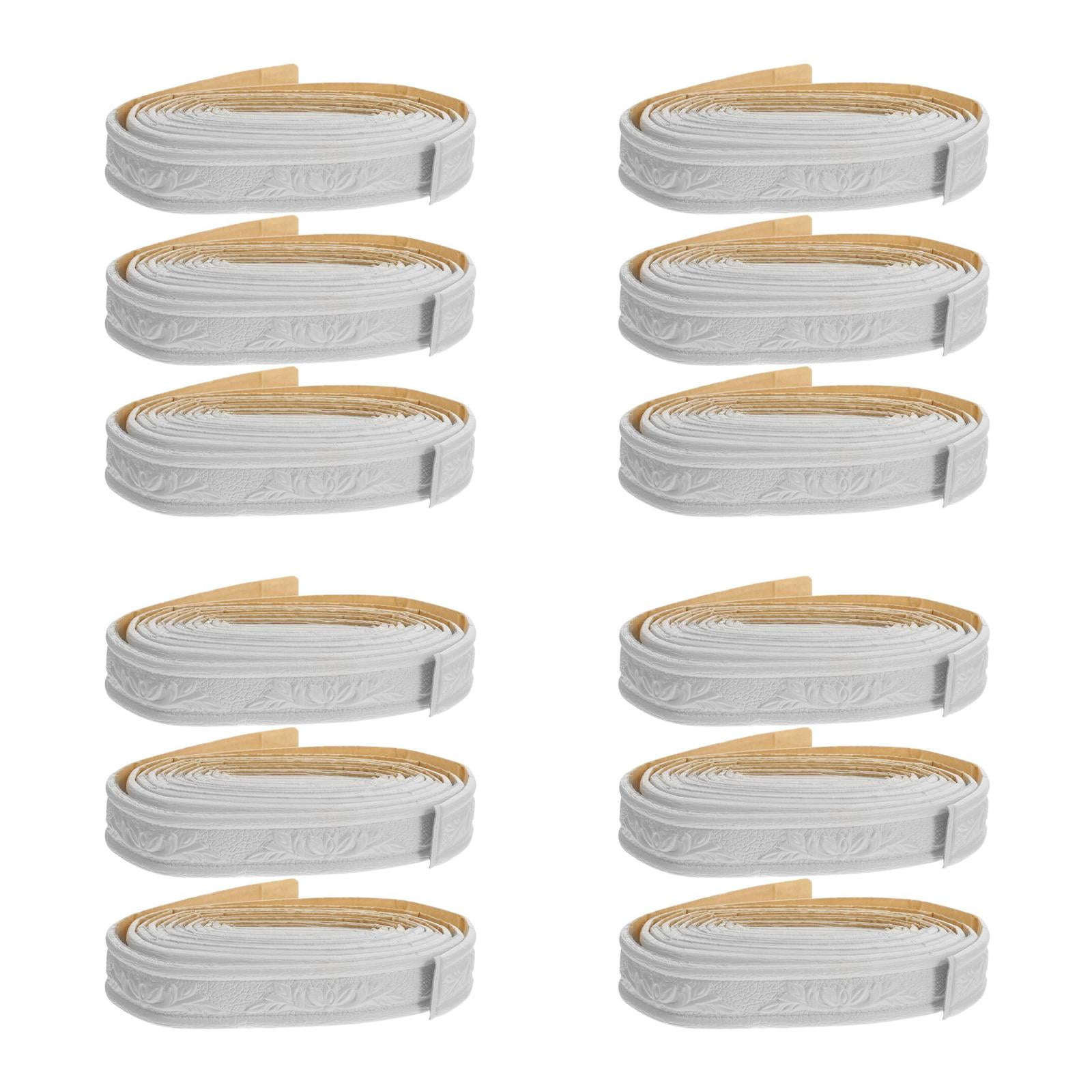 WORGEOUS 12 pcs Wall Border Molding Peel and Stick Wallpaper Border ...