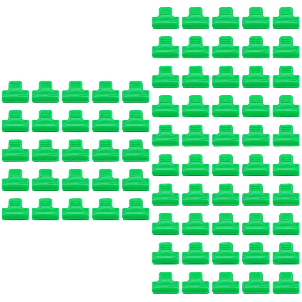 WORGEOUS 120 Pcs Film Clamps Double Connect Clips for Season Plant ...