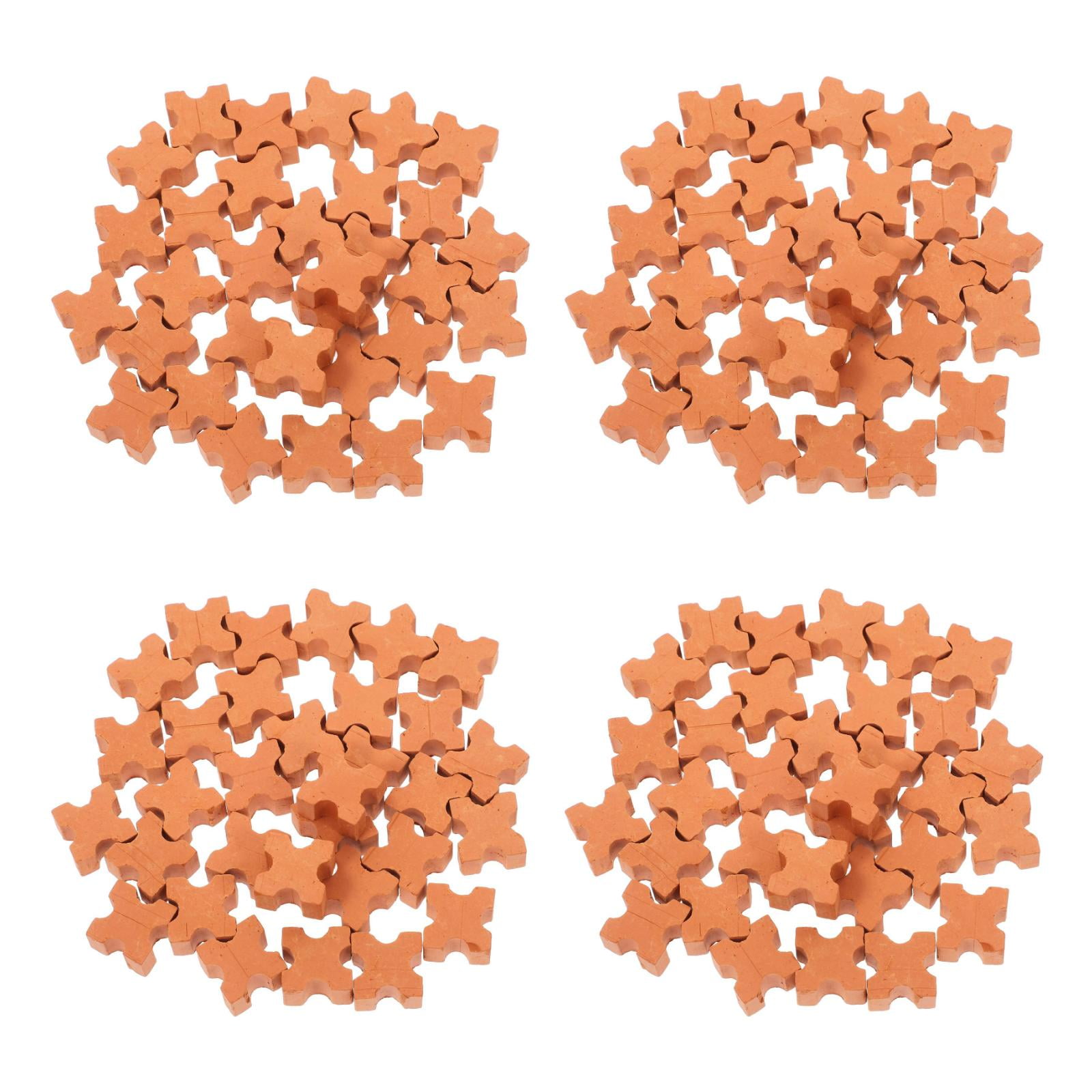 WORGEOUS 120 Pcs Miniature Bricks for DIY House Building Realistic Fake ...