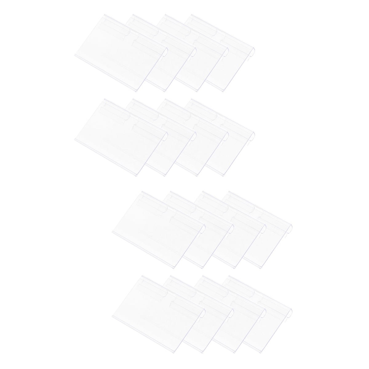 Worgeous 120 pcs Price Tag Holder Price Display Sign Label Holder ...