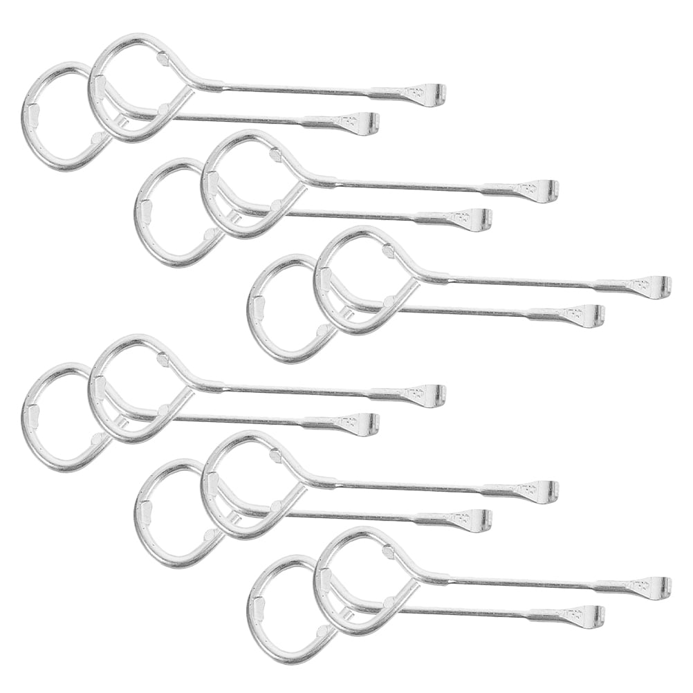WORGEOUS 12PCS Paint Can Tool Metal Paint Can Opener Bottle Opener ...