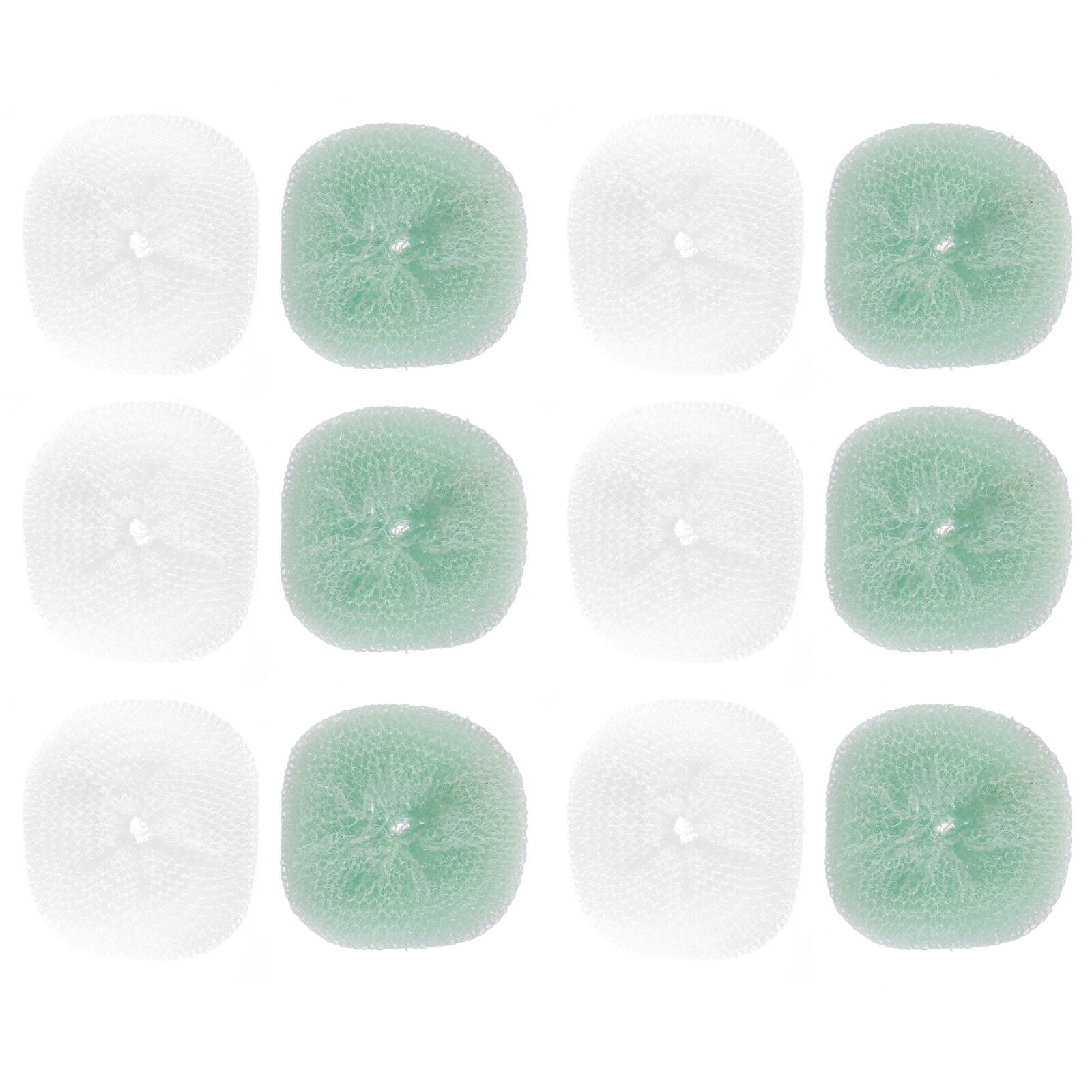 WORGEOUS 12Pack Kitchen Scrubber with PP Material for Grease Removal ...