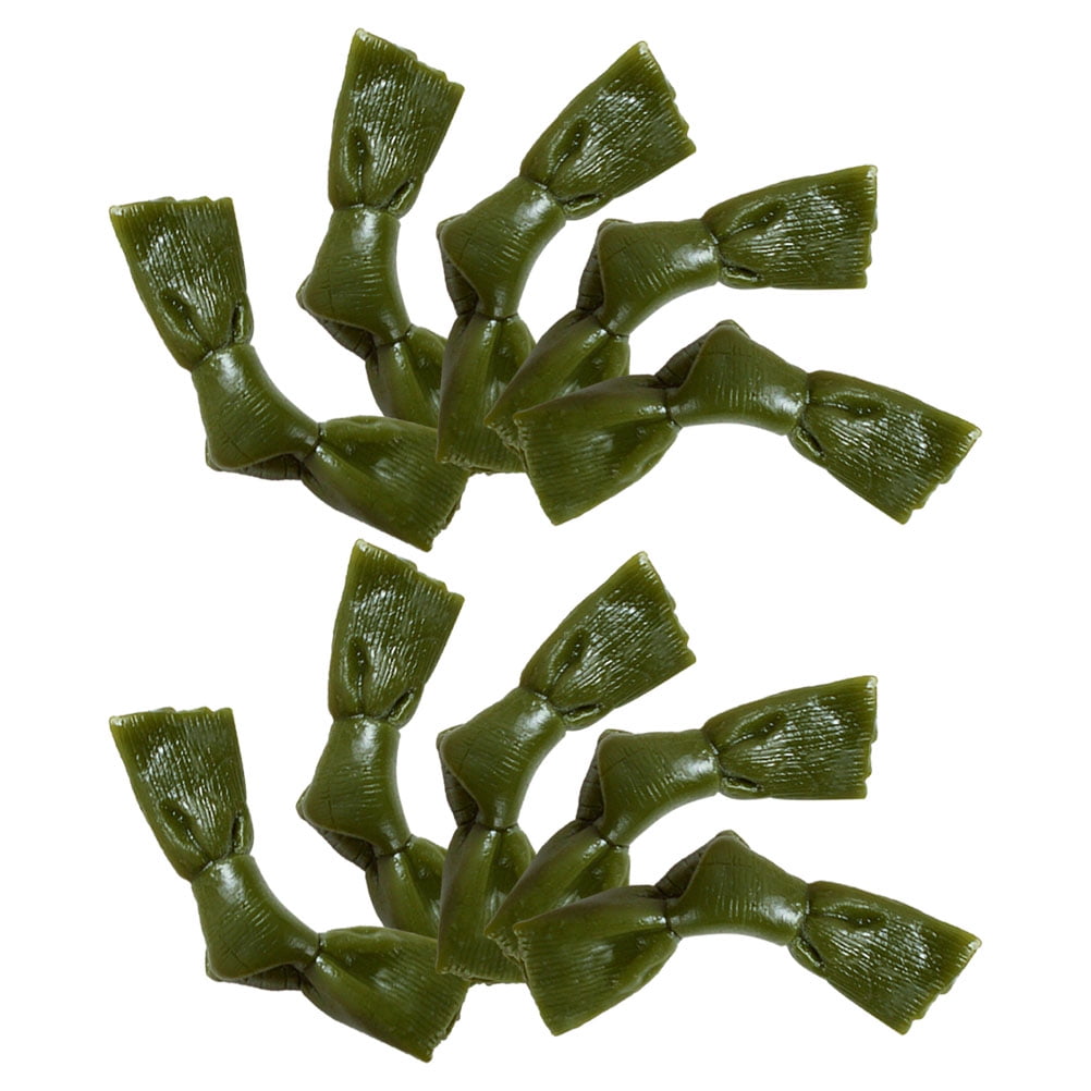 WORGEOUS 12Pcs Simulation Seaweed Knot Model Fake Kelp Knot Vivid Faux ...