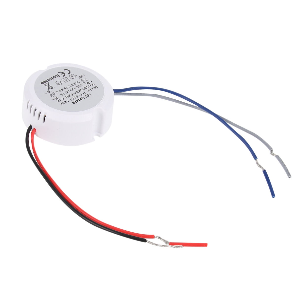 WORGEOUS 12W 12V 1A LED Voltage Driving Power Supply Driver For for LED ...