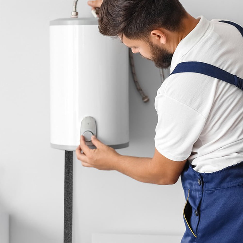 WORGEOUS 12pcs Pipe Insulation Foam Tube Covers Foam Pipe Sleeves Foam ...