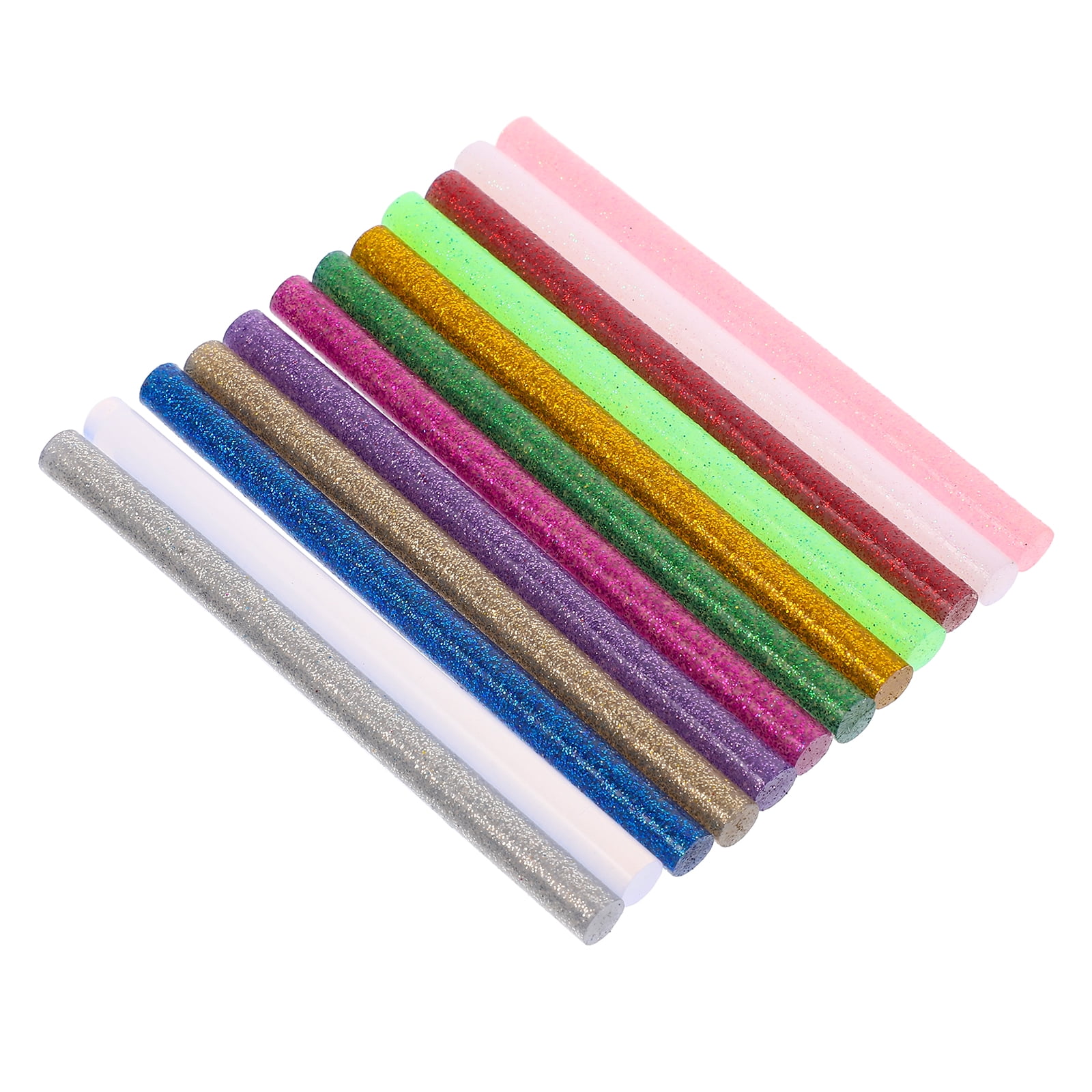 WORGEOUS 130 Pcs Pot Jumbo Hot Melt Glue Stick Multi-color Glue Sticks ...