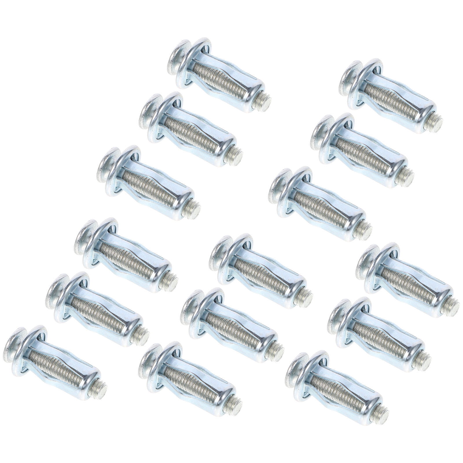WORGEOUS 15 Pcs Anchors and Screws Kit Petal Nut Bolts Expansion Nuts ...