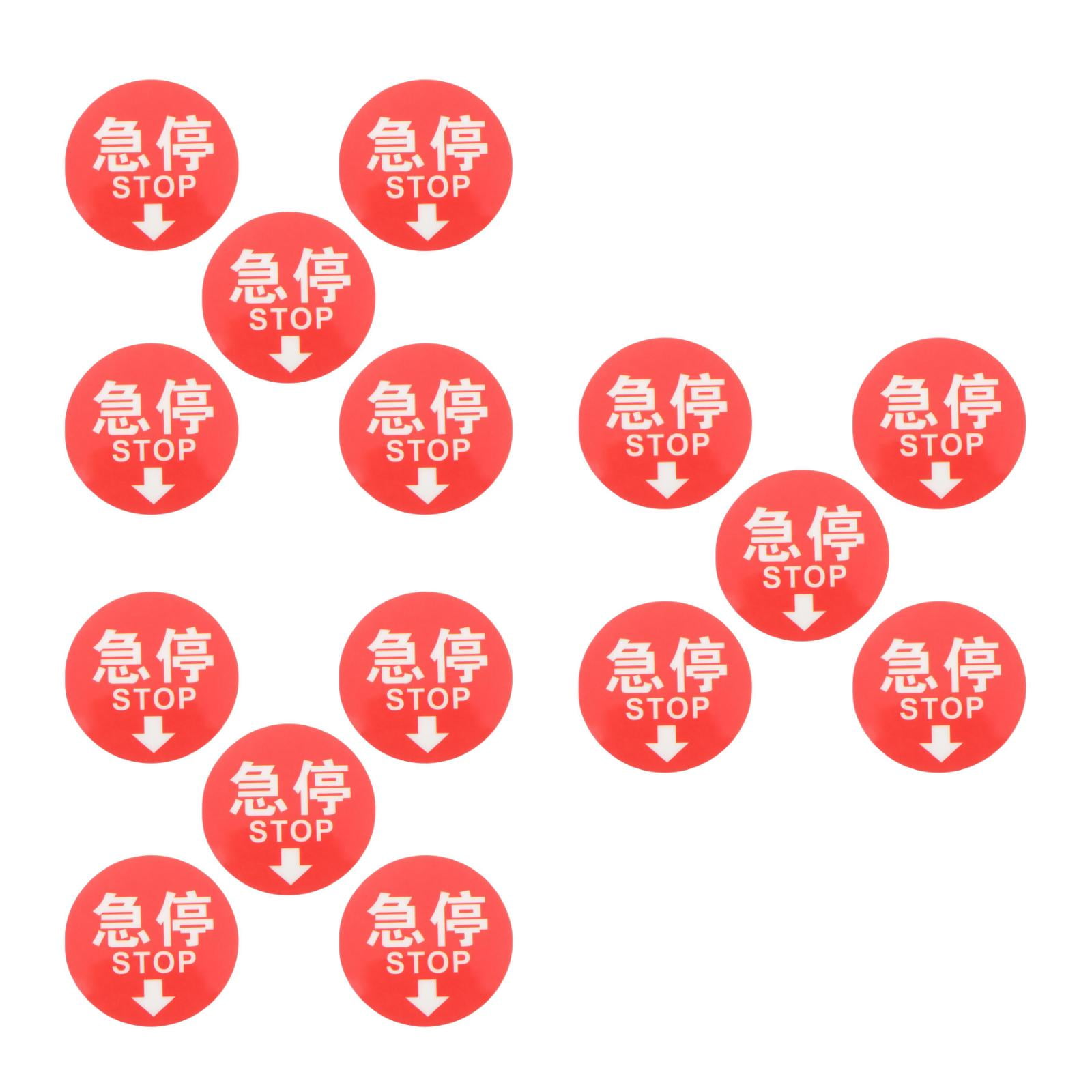 WORGEOUS 15 pcs Emergency Disconnect Sticker with Arrow Direction ...