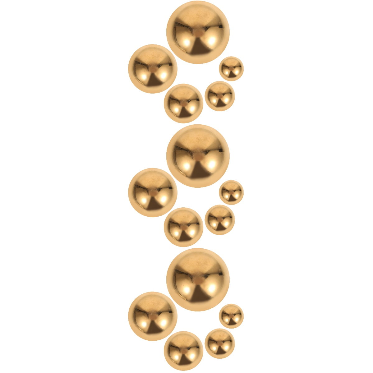 WORGEOUS 15 pcs Gazing Spheres Semi Ball Garden Hemisphere Ball Gazing ...