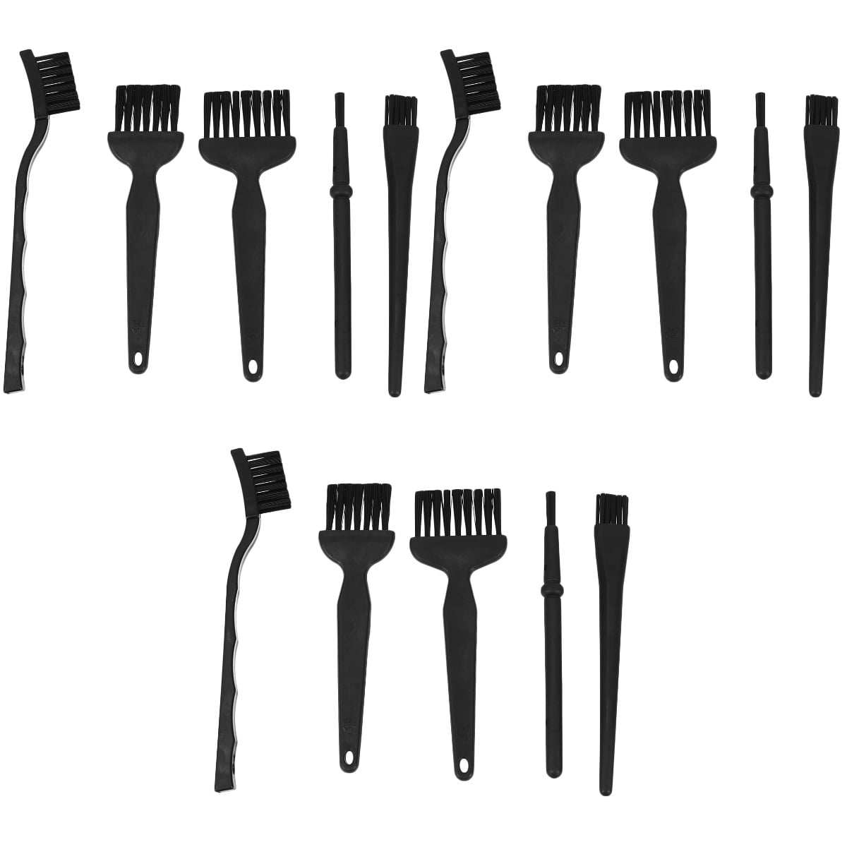 WORGEOUS 15 pcs Static Brush ESD Safe Details Cleaning Brush Tool for ...