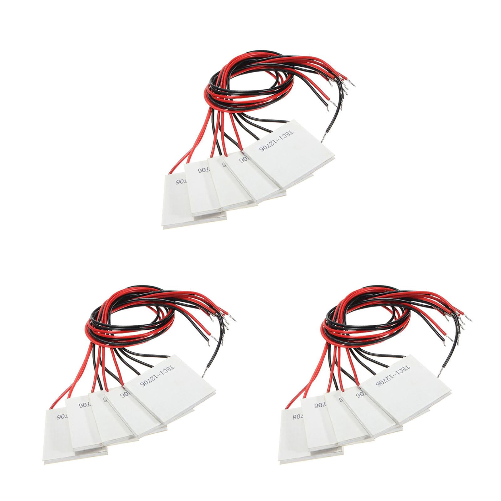 WORGEOUS 15 pcs TEC1-12706 TEC 40mm x 40mm x 3.6 mm 12V 6A ...