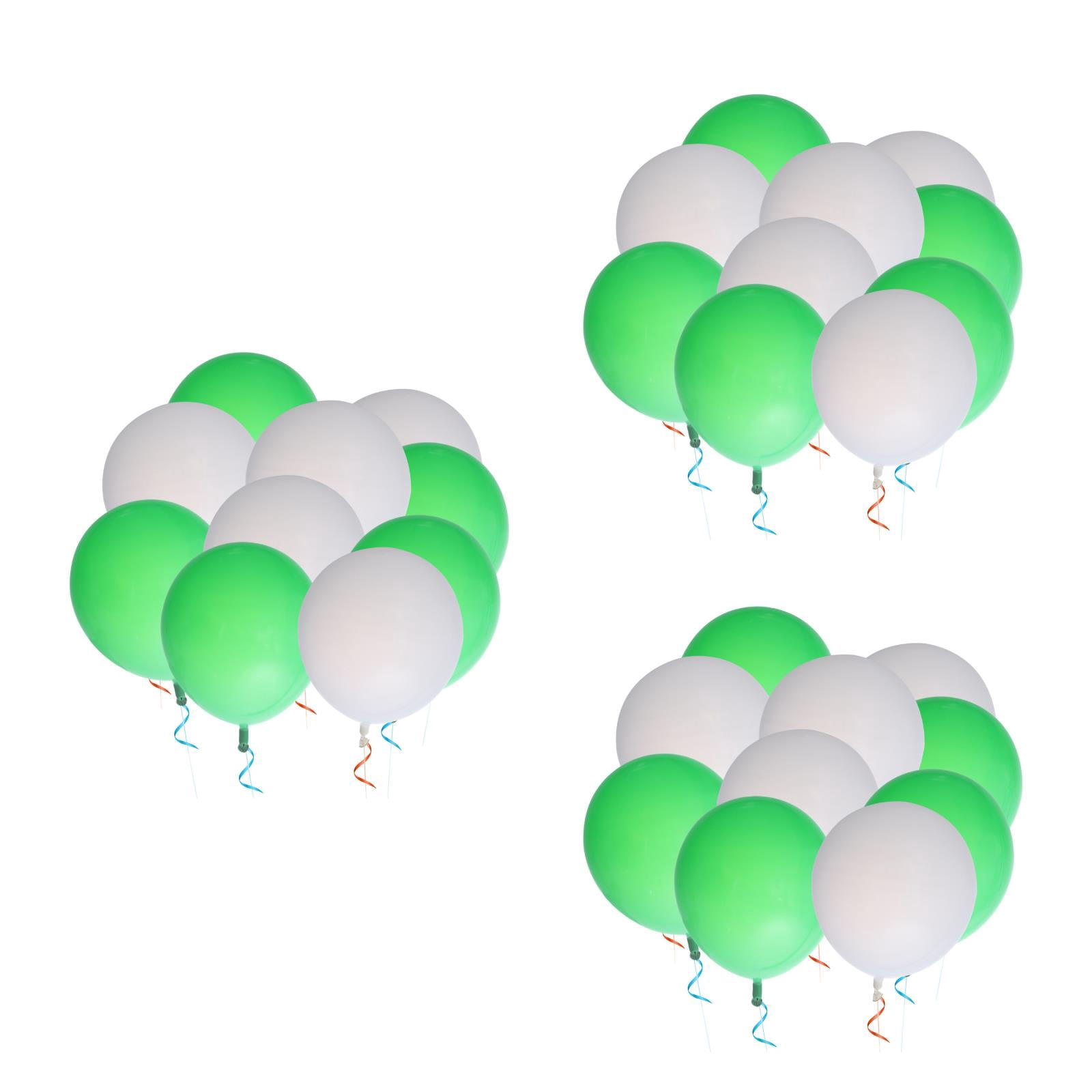 WORGEOUS 150 Pcs 12 Inch Matte Color Round Latex Balloons (Green ...