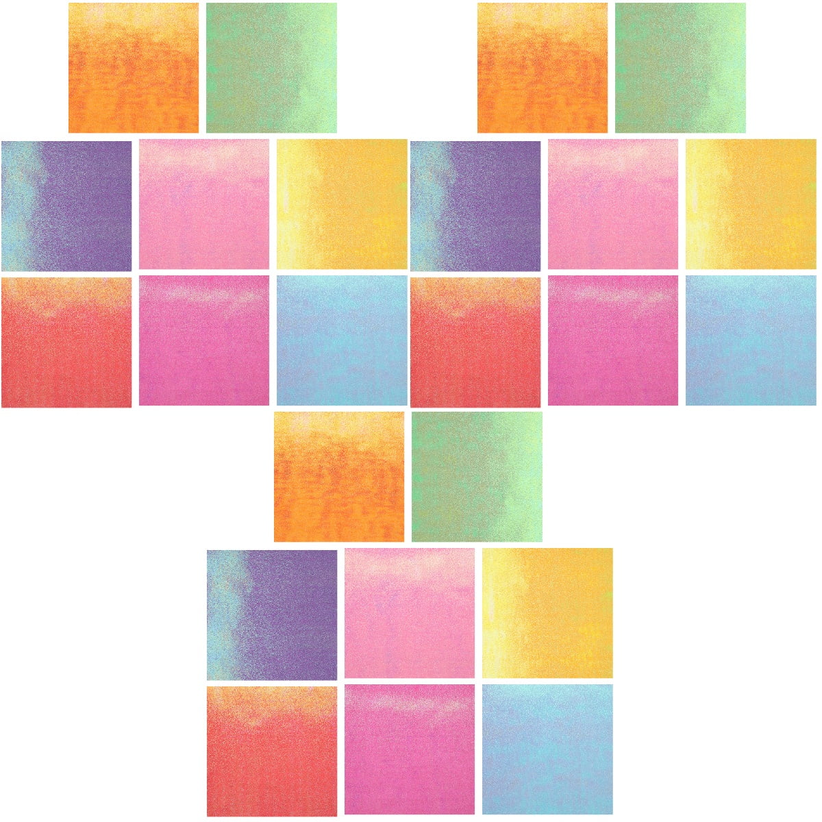 WORGEOUS 150 Sheets Folding Paper Square Paper Beautiful Origami Paper ...