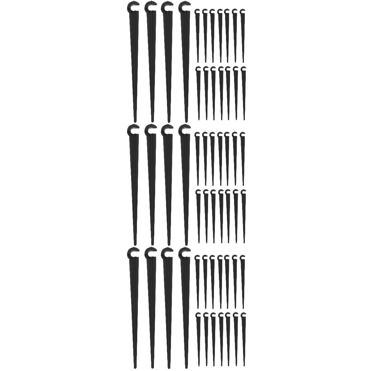 WORGEOUS 150 pcs Drip Irrigation Support Stakes Irrigation Pipeline ...