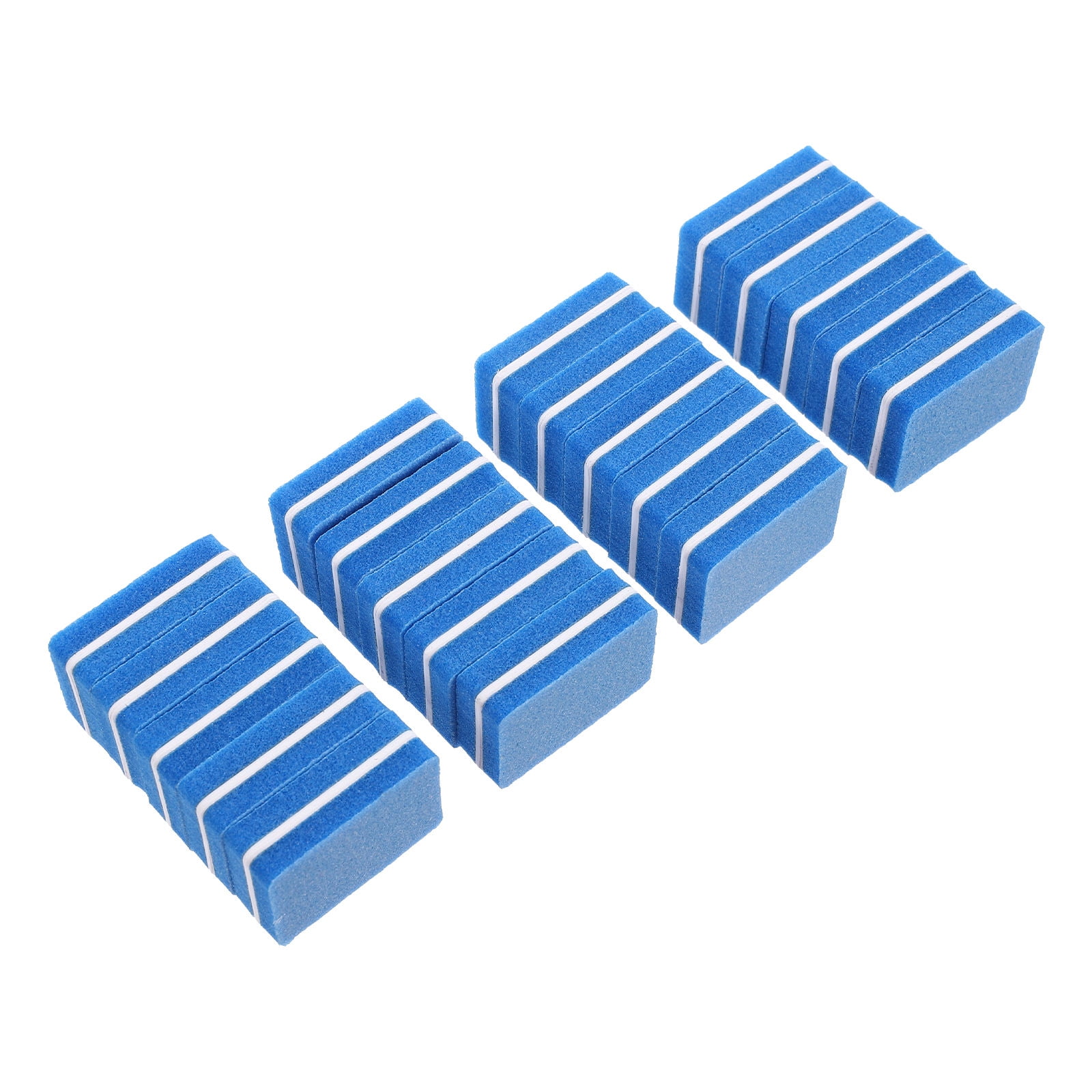WORGEOUS 150 pcs Mini Block Nail File Nail Art Care Sponge Nail Buffer ...