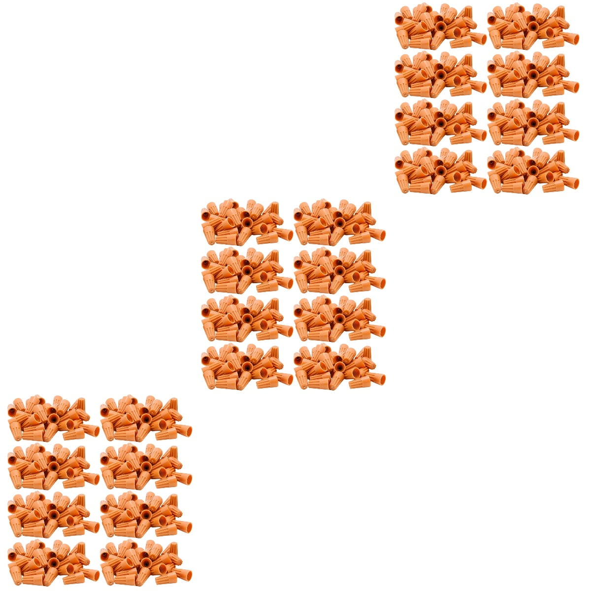 WORGEOUS 1500 pcs Electrical Connector Electrical Wire End Cap Ground ...