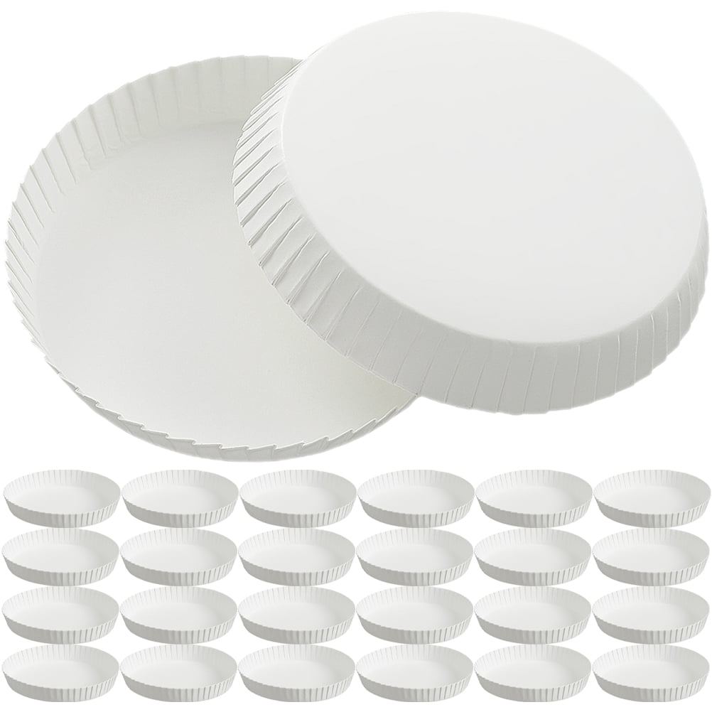 WORGEOUS 150pcs Disposable Cup Lids Paper Cup Covers Paper Lid for ...