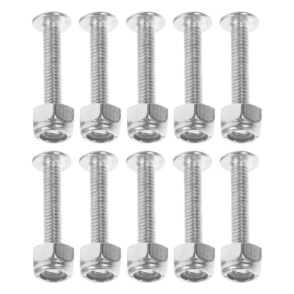 WORGEOUS 15pcs Foosball Table Fixation Screw Metal Nut Screw Sturdy ...