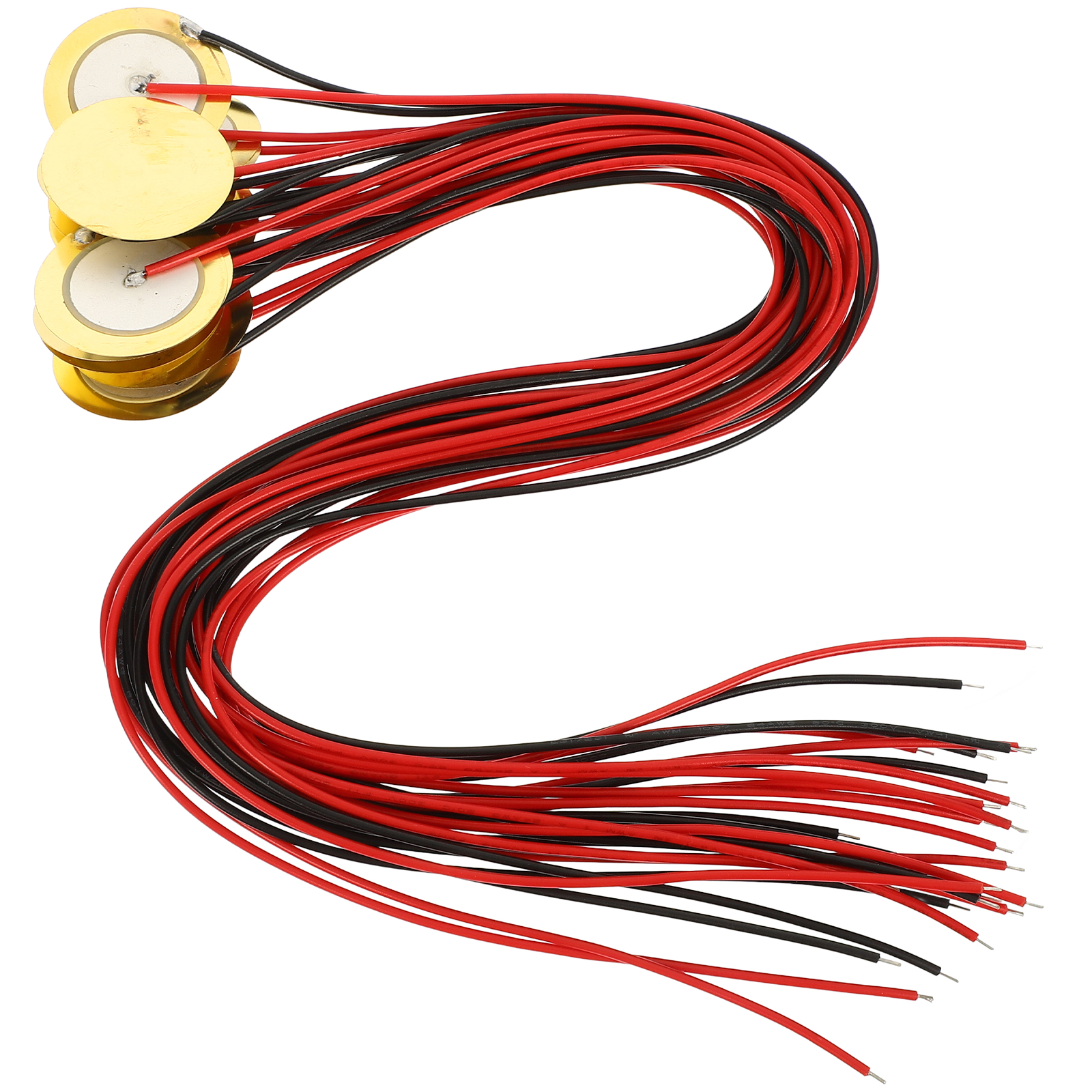 WORGEOUS 15pcs Piezo Disc Buzzer Brass Sheet Piezoelectric Chips Guitar ...