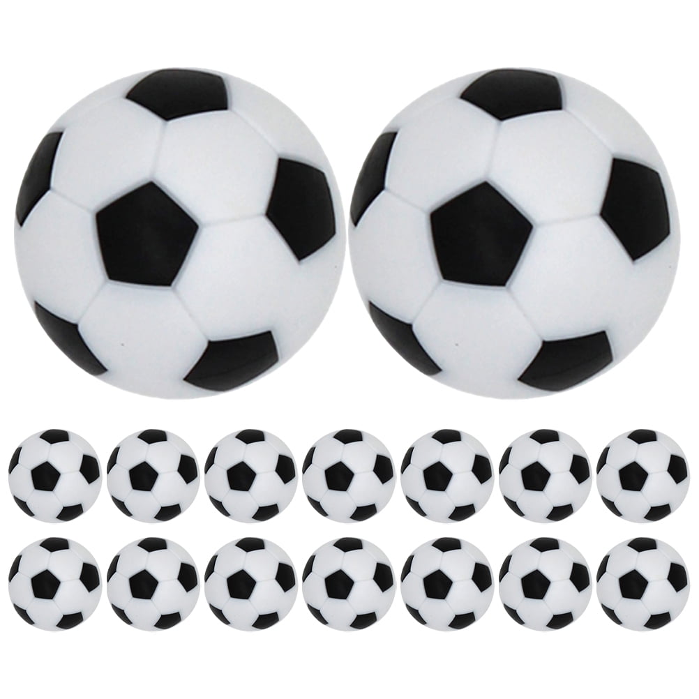 WORGEOUS 16 Pcs Game Football Mini Basketball Net Foosball Machine ...