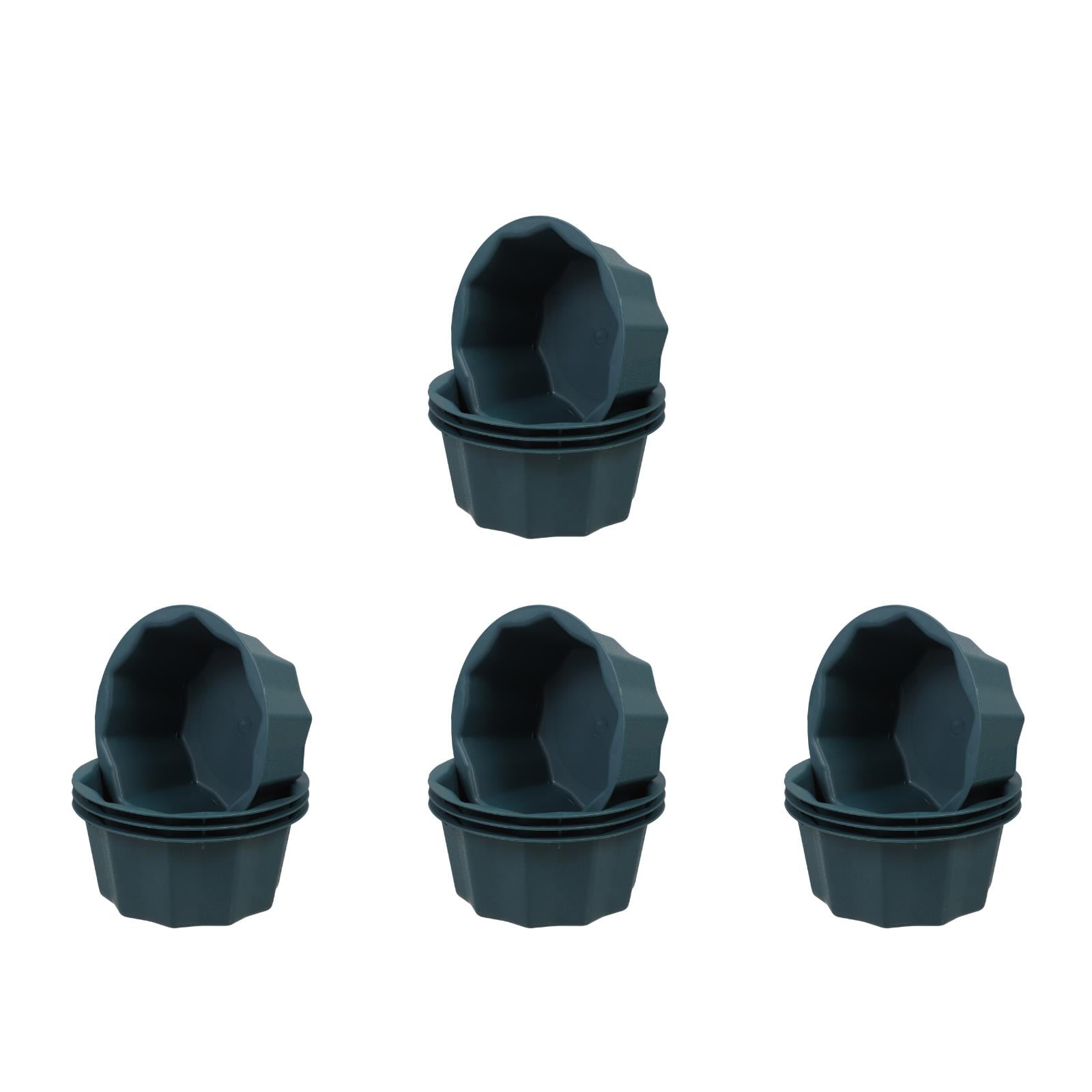 WORGEOUS 16 Pcs Plastic Urn Planters for Indoor and Outdoor Use Outdoor ...