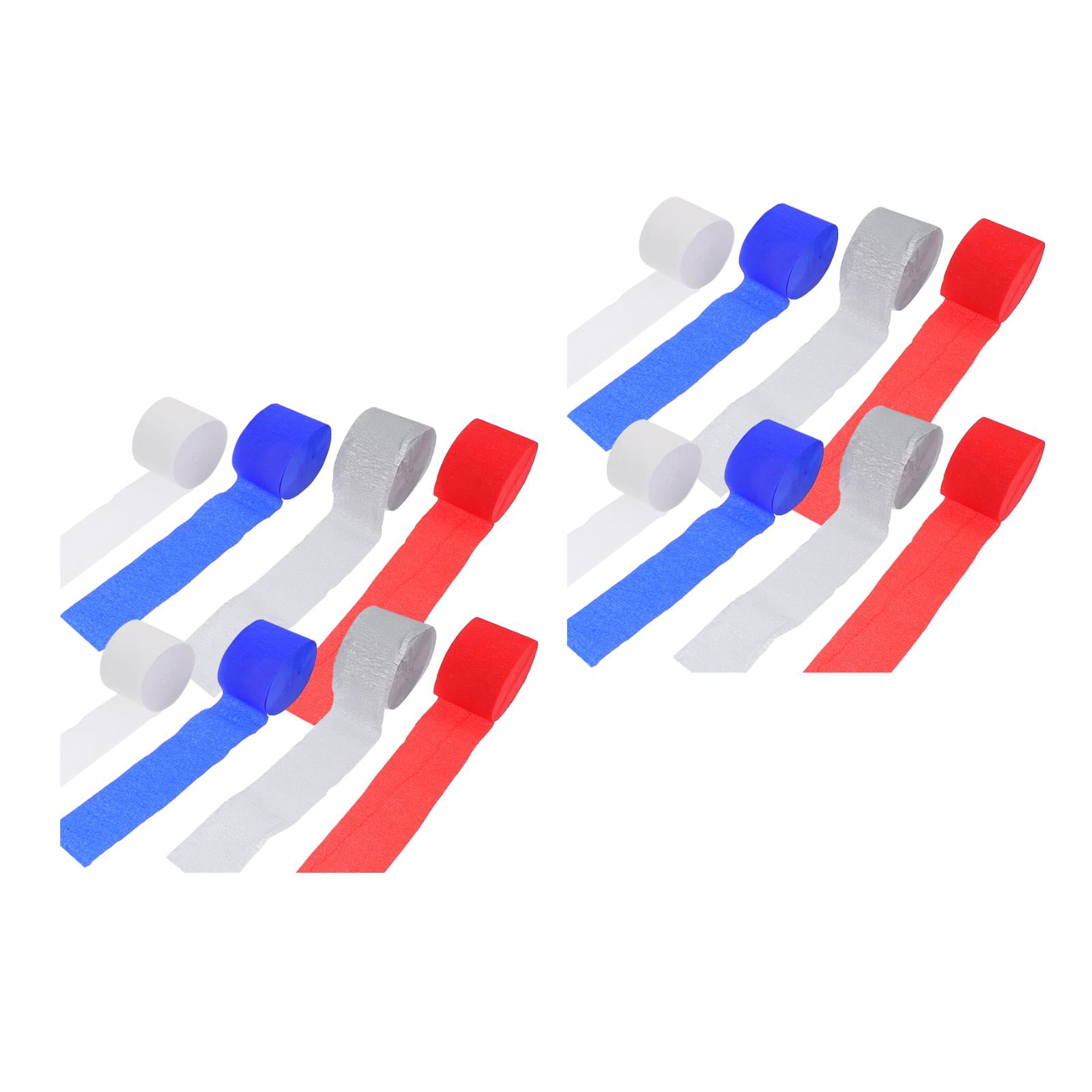 WORGEOUS 16 Rolls Crepe Paper Streamer Rolls Tassels Streamer Pape ...