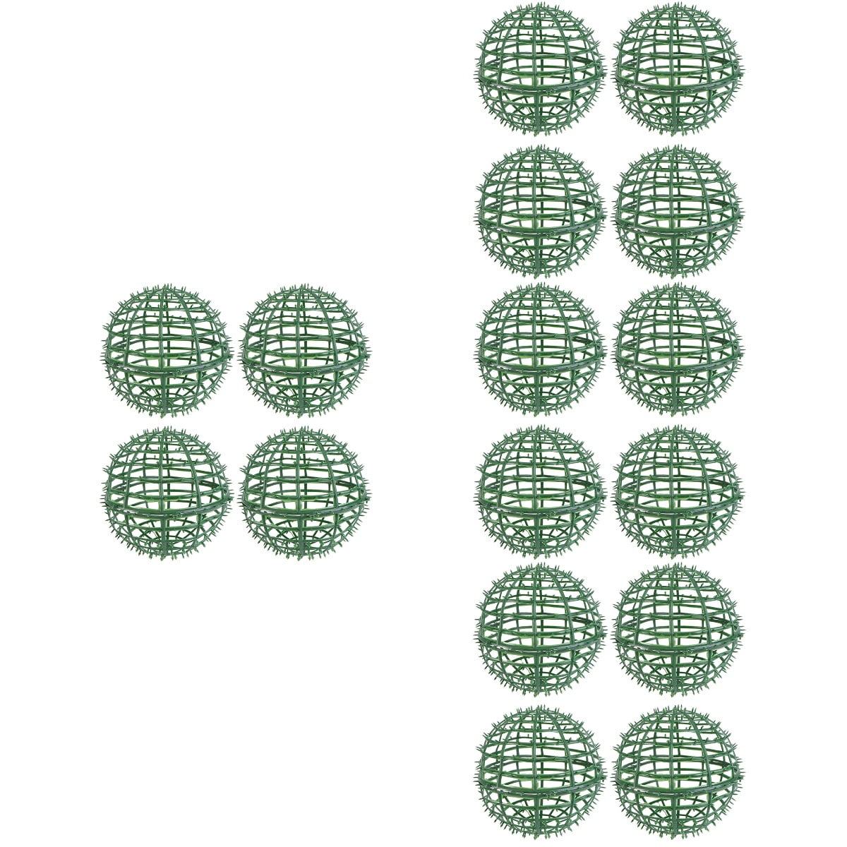 WORGEOUS 16 pcs Boxwood Topiary Ball Frame Topiary Plants Round Frame ...