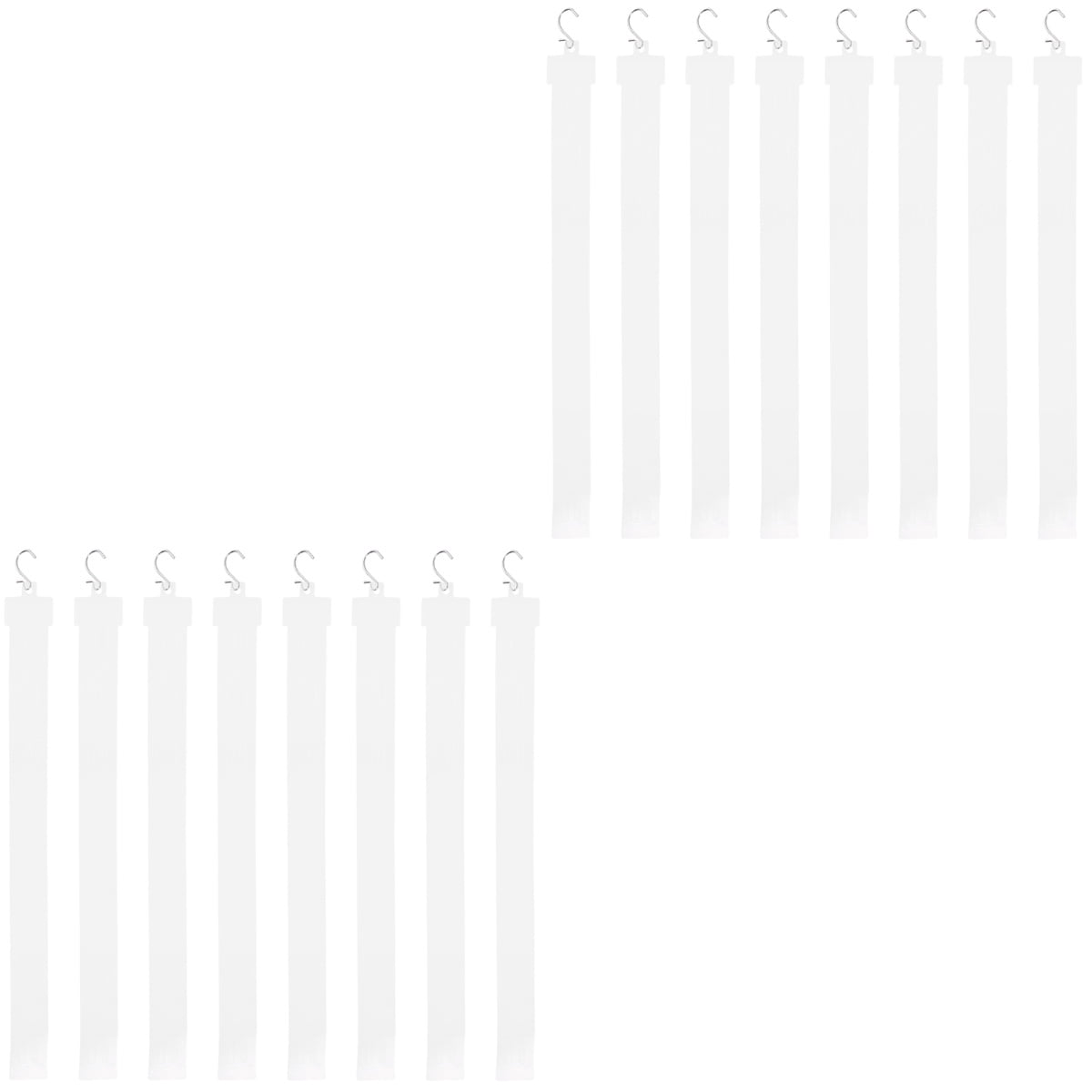 WORGEOUS 16 pcs Merchandise Hanging Strip Goods Display Hanger Display ...