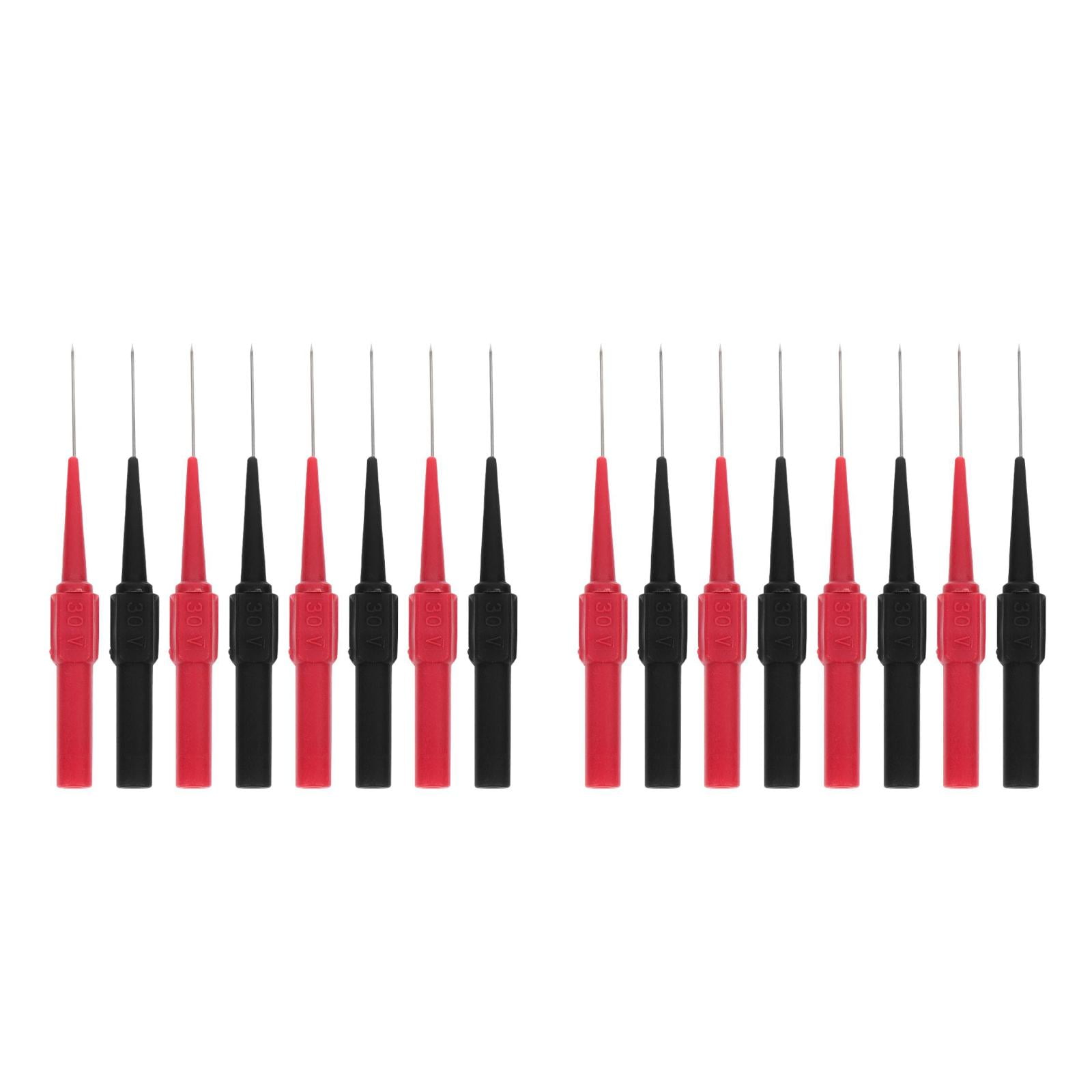 WORGEOUS 16 pcs Multimeter Test Leads Multimeter Probes Multimeter Back ...