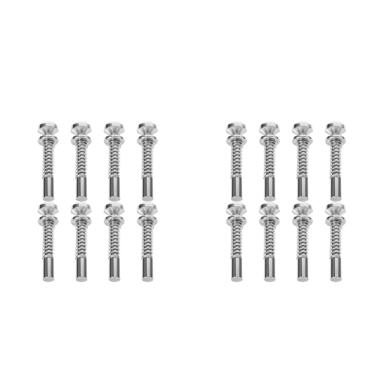 WORGEOUS 16 pcs Window Screen Plunger Pin Crib Latch Replacement Spring ...