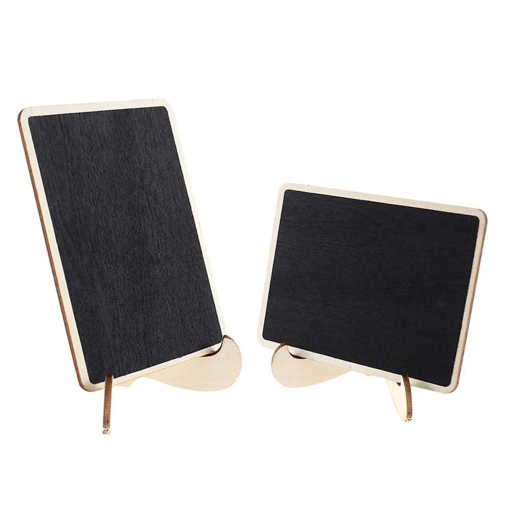GOOHOCHY Mini Blackboard for Decor Lightweight Synthetic Material Easy ...