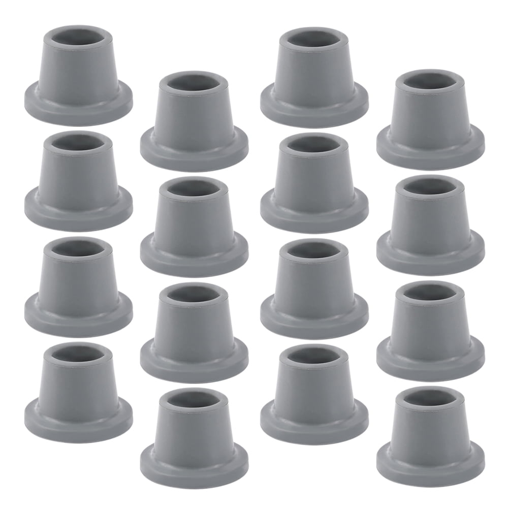 WORGEOUS 16pcs Shower Chair Tips Replacements Non-Slip Rubber Feet Tips ...