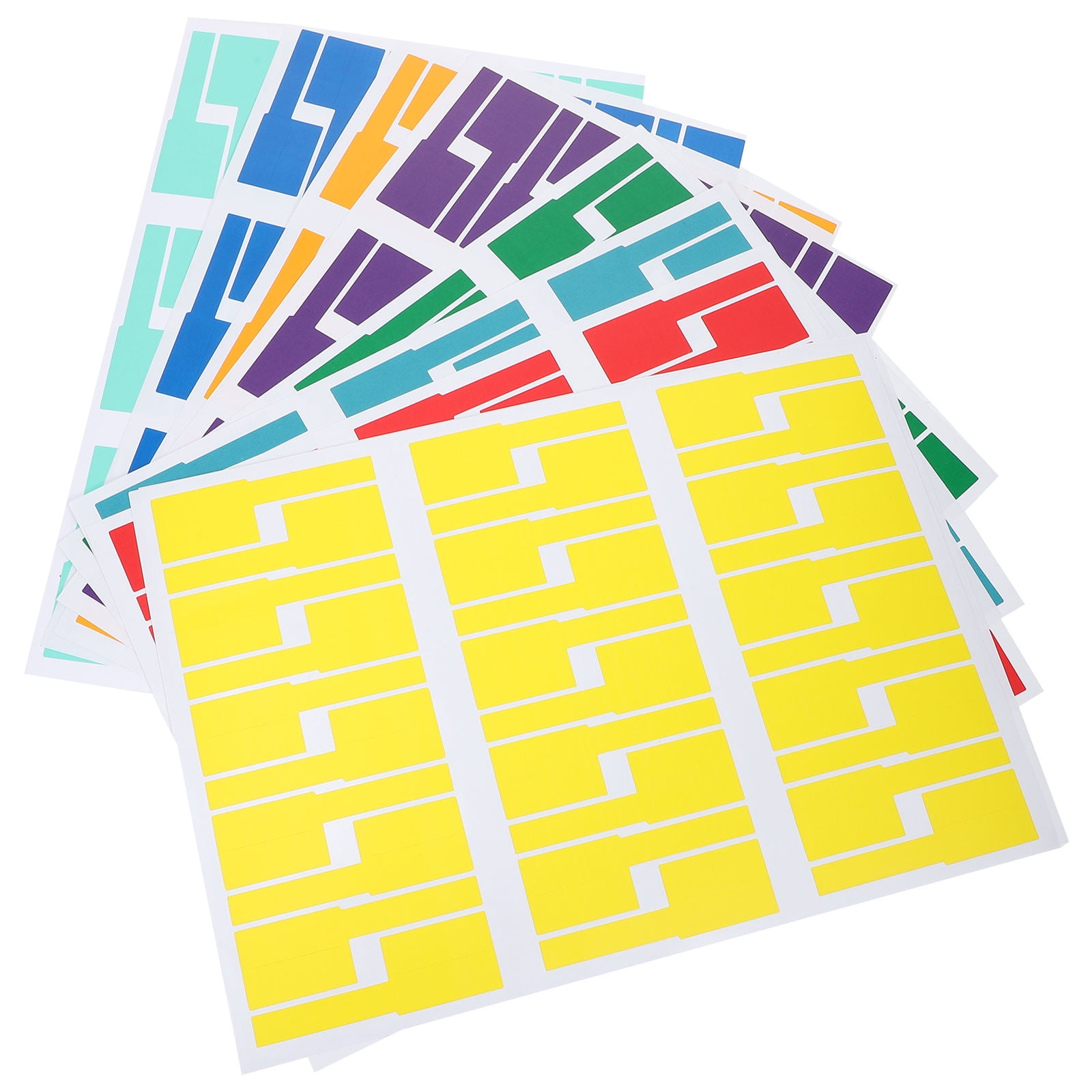 WORGEOUS 18 Pcs Self Adhesive Wire Labels Replacement Cord Labels Tags ...