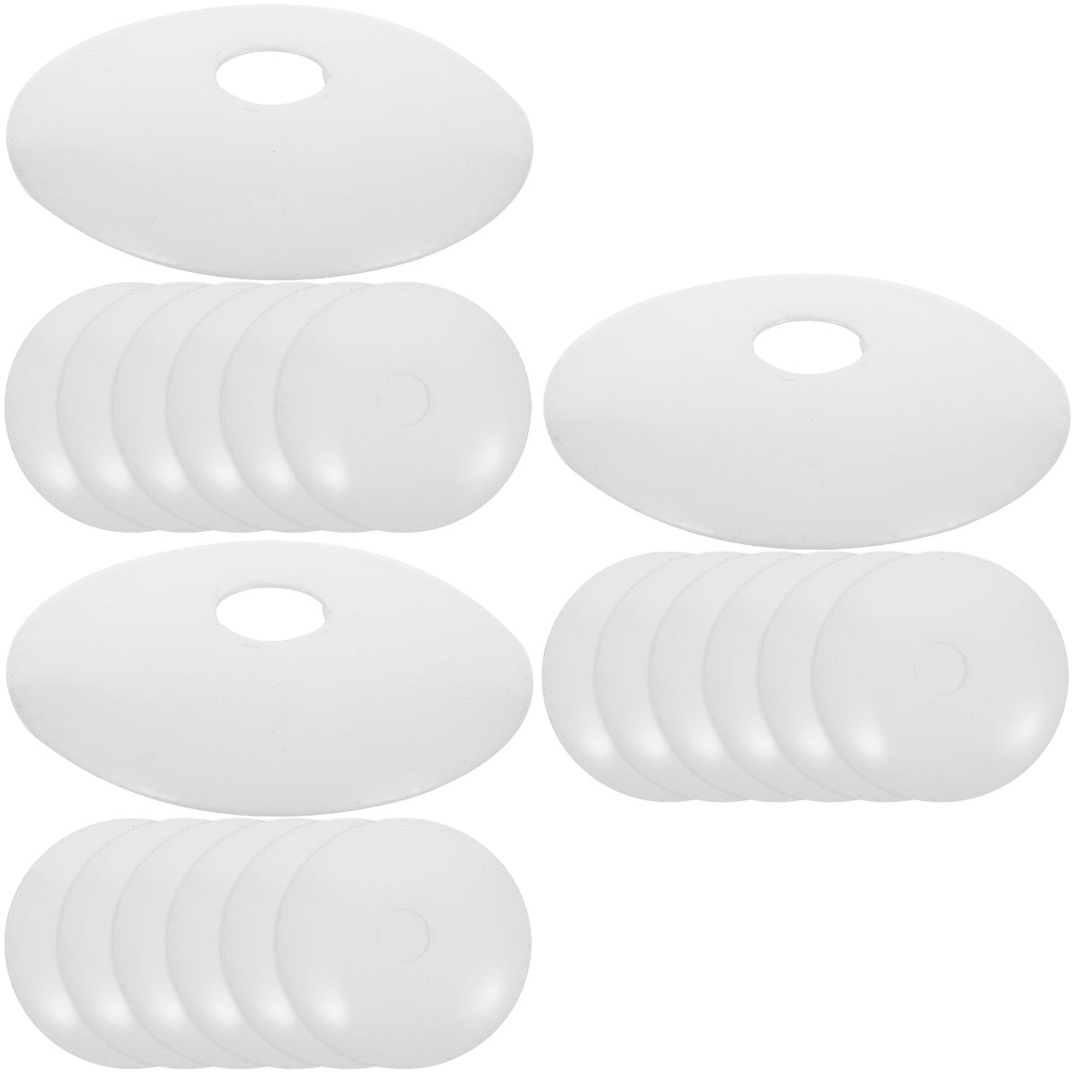 WORGEOUS 18 pcs Ceiling Canopy 50mm Light Fixture Chandelier Ceiling ...