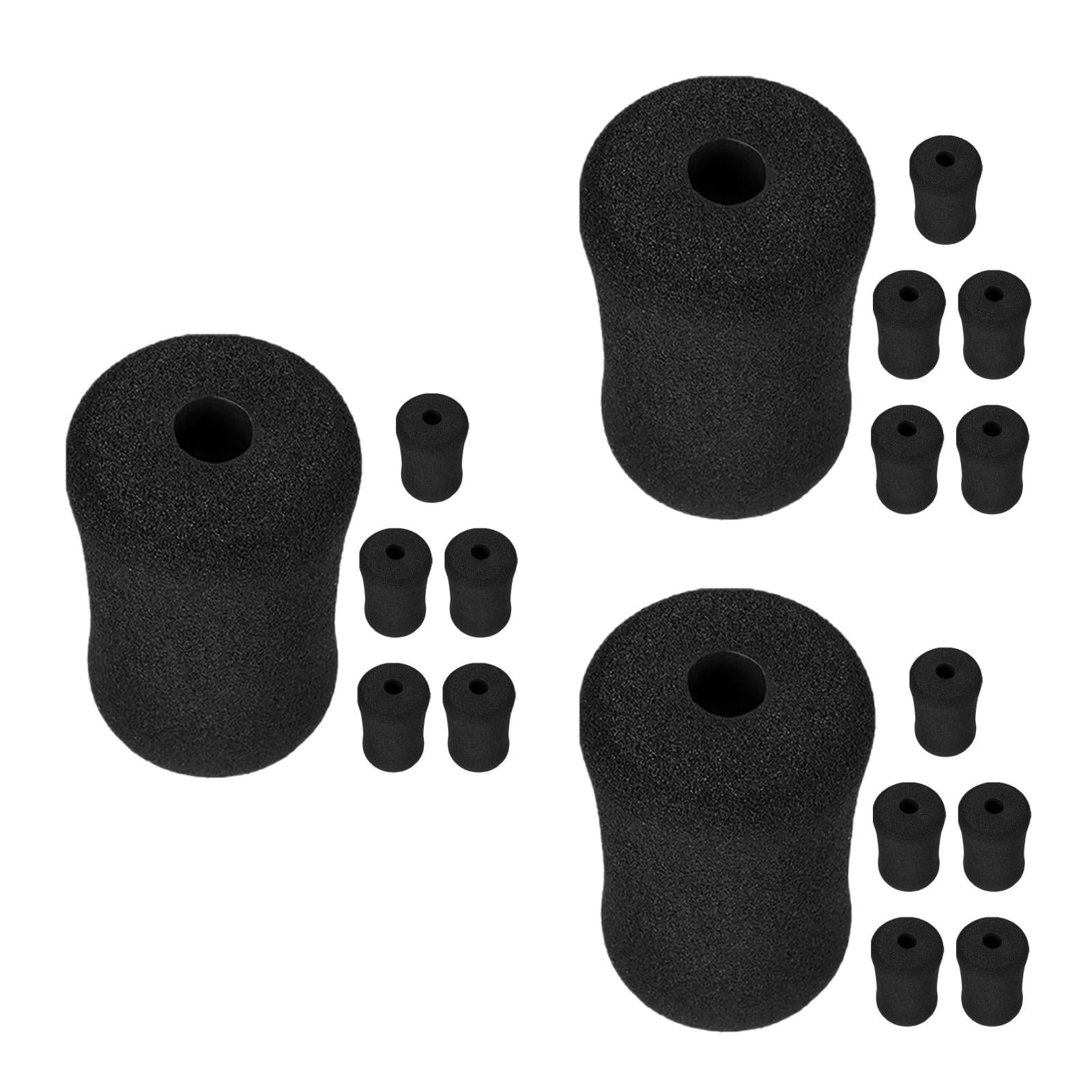 WORGEOUS 18 pcs Foot Foam Pads Rollers Replacement Set Weight Bench ...