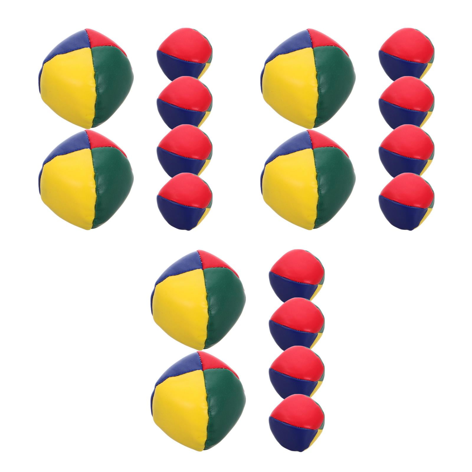 WORGEOUS 18 pcs Kids Sand Bags Throwing Toys Mini Colorful Bean Bags ...