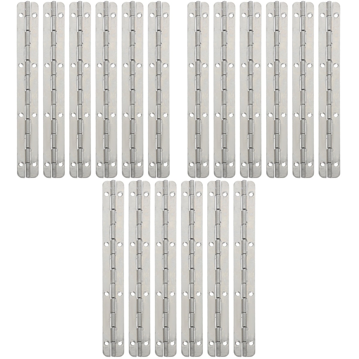 WORGEOUS 18 pcs Metal Hinges Continuous Piano Hinges Small Jewelry Case ...