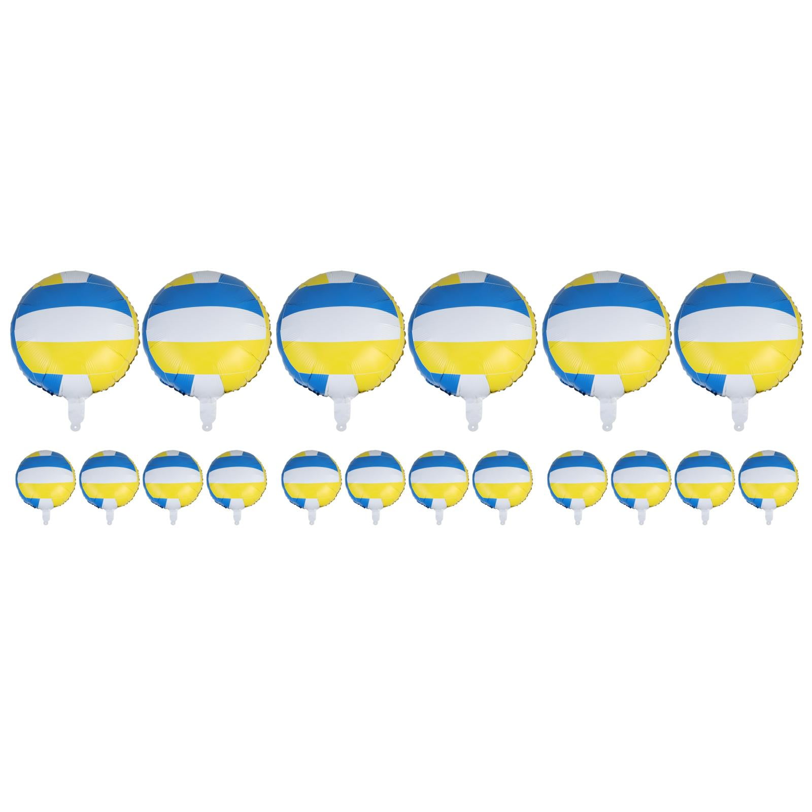 WORGEOUS 18 pcs Volleyball Balloon Volleyball Party Decorations 18 Inch ...