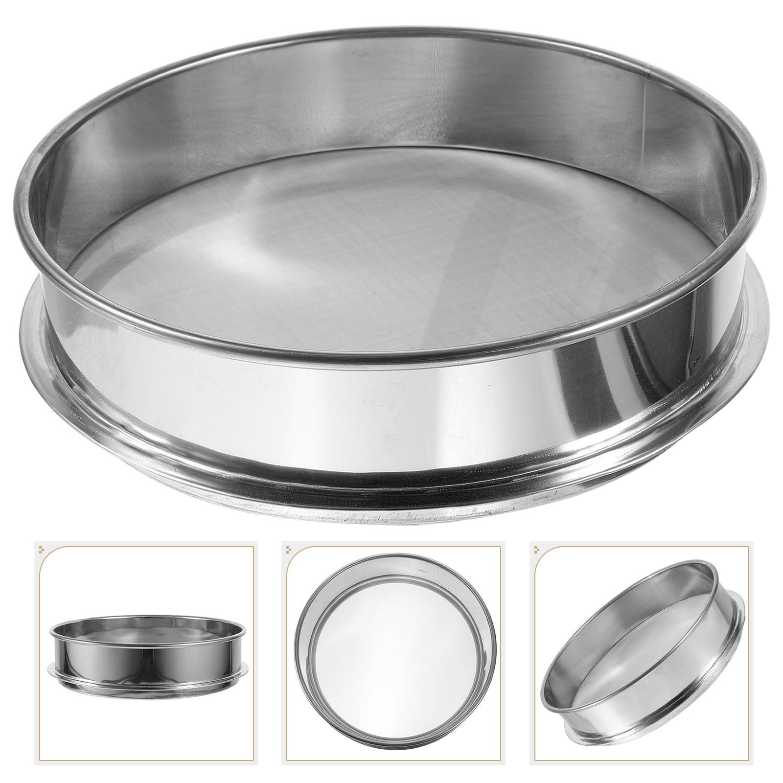GOOHOCHY Metal Herbal Extractor Sifter for Hashing Use Stainless Steel ...